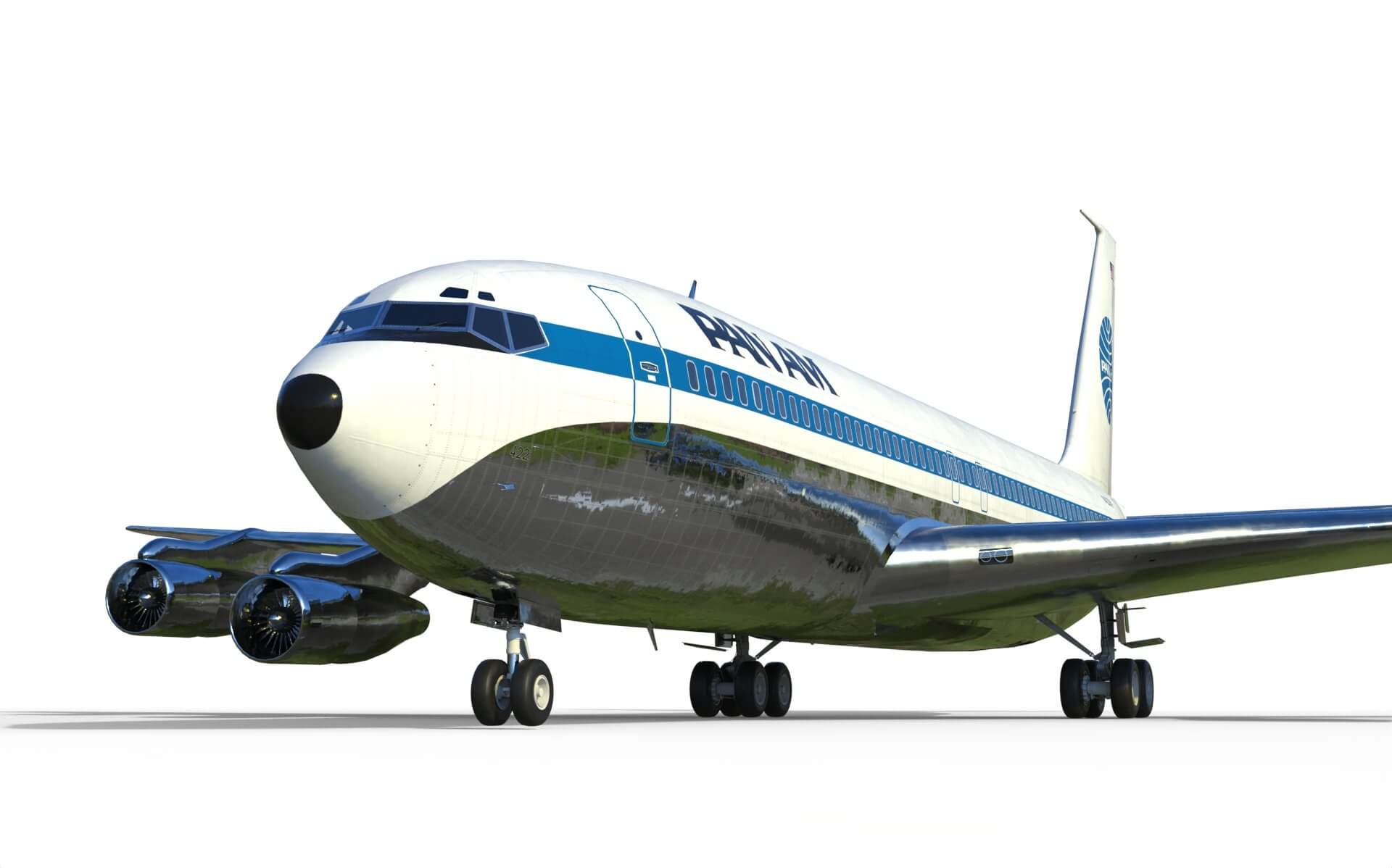 Boeing 707 - 3D Model by citizensnip