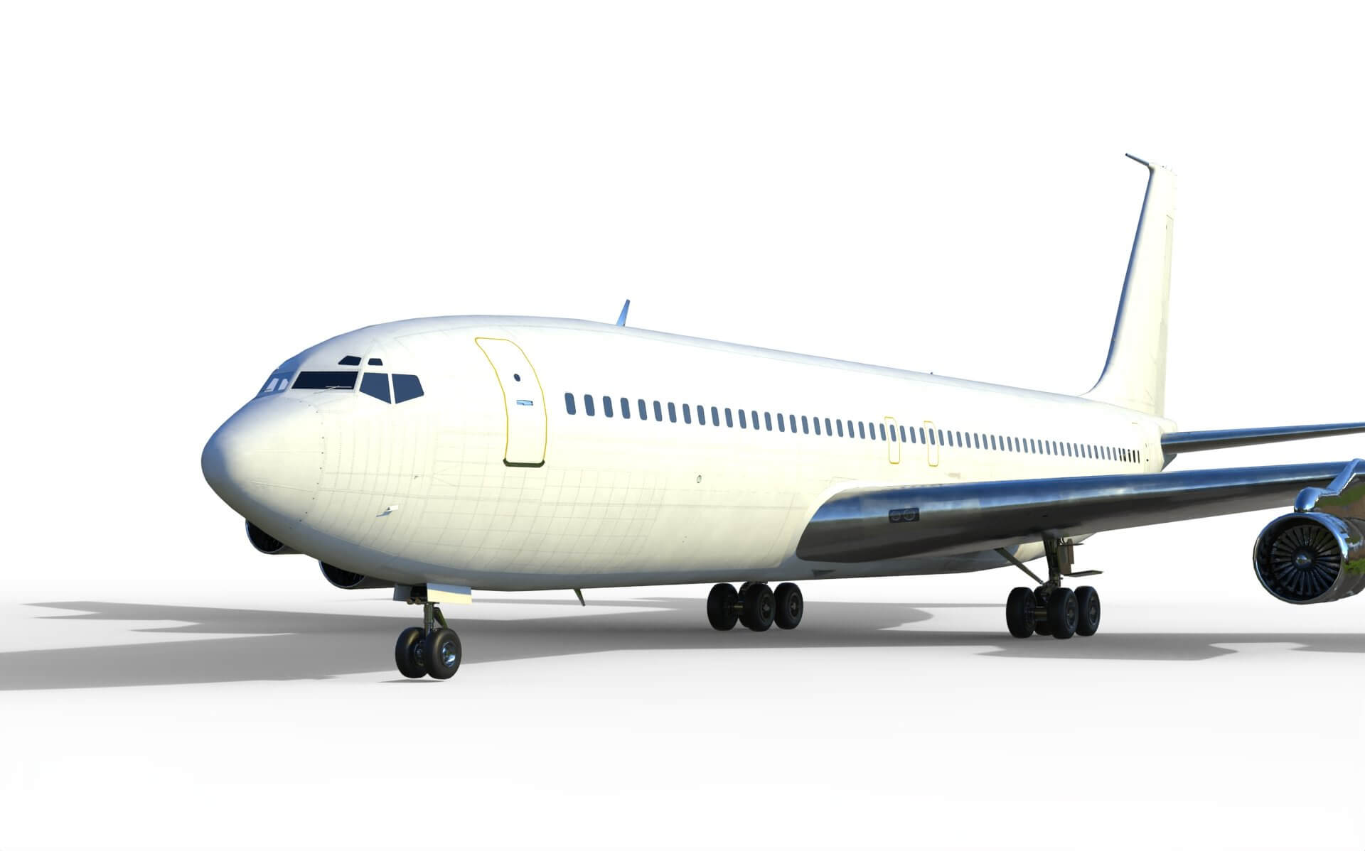 Boeing 707 - 3D Model by citizensnip