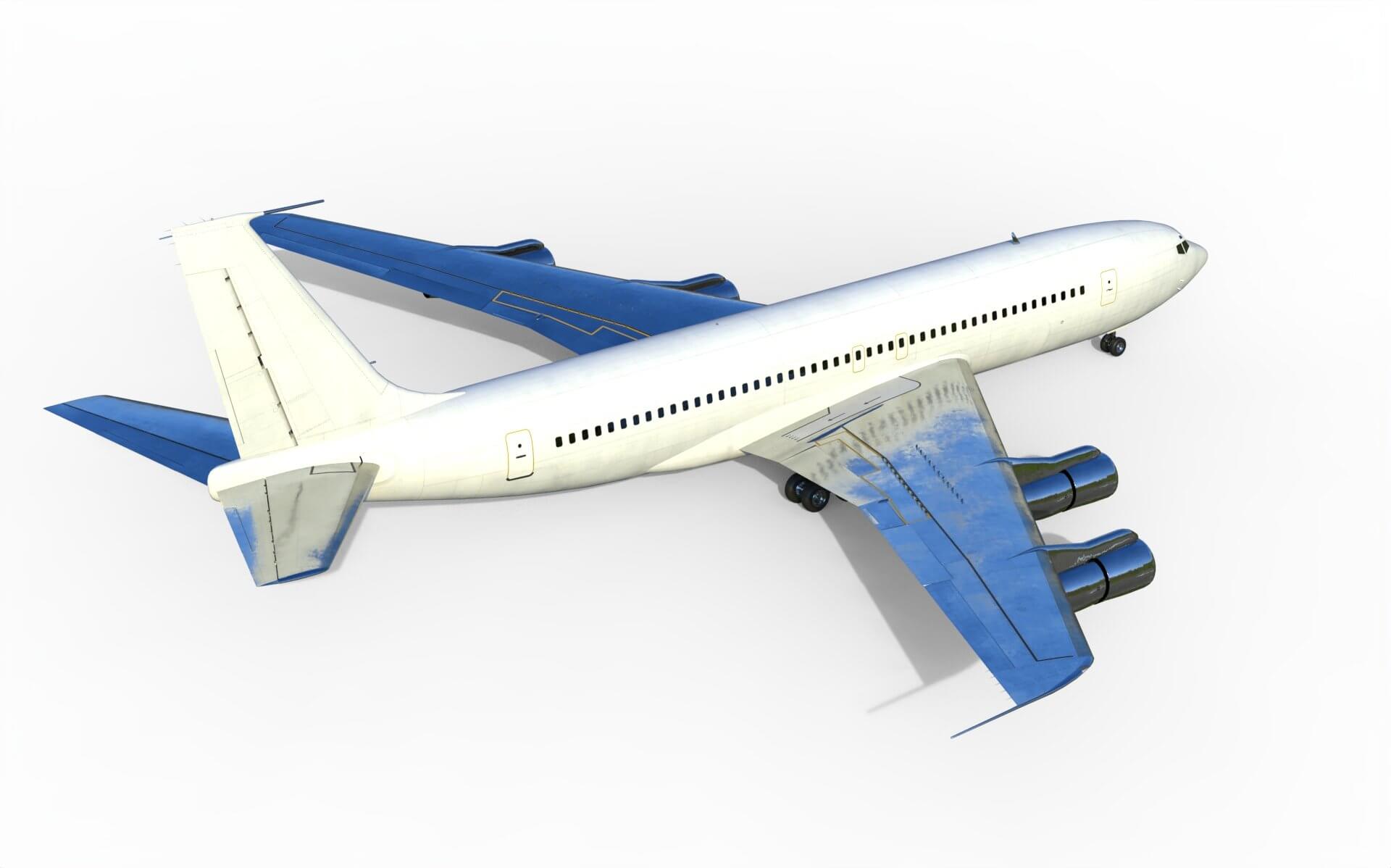Boeing 707 - 3D Model by citizensnip