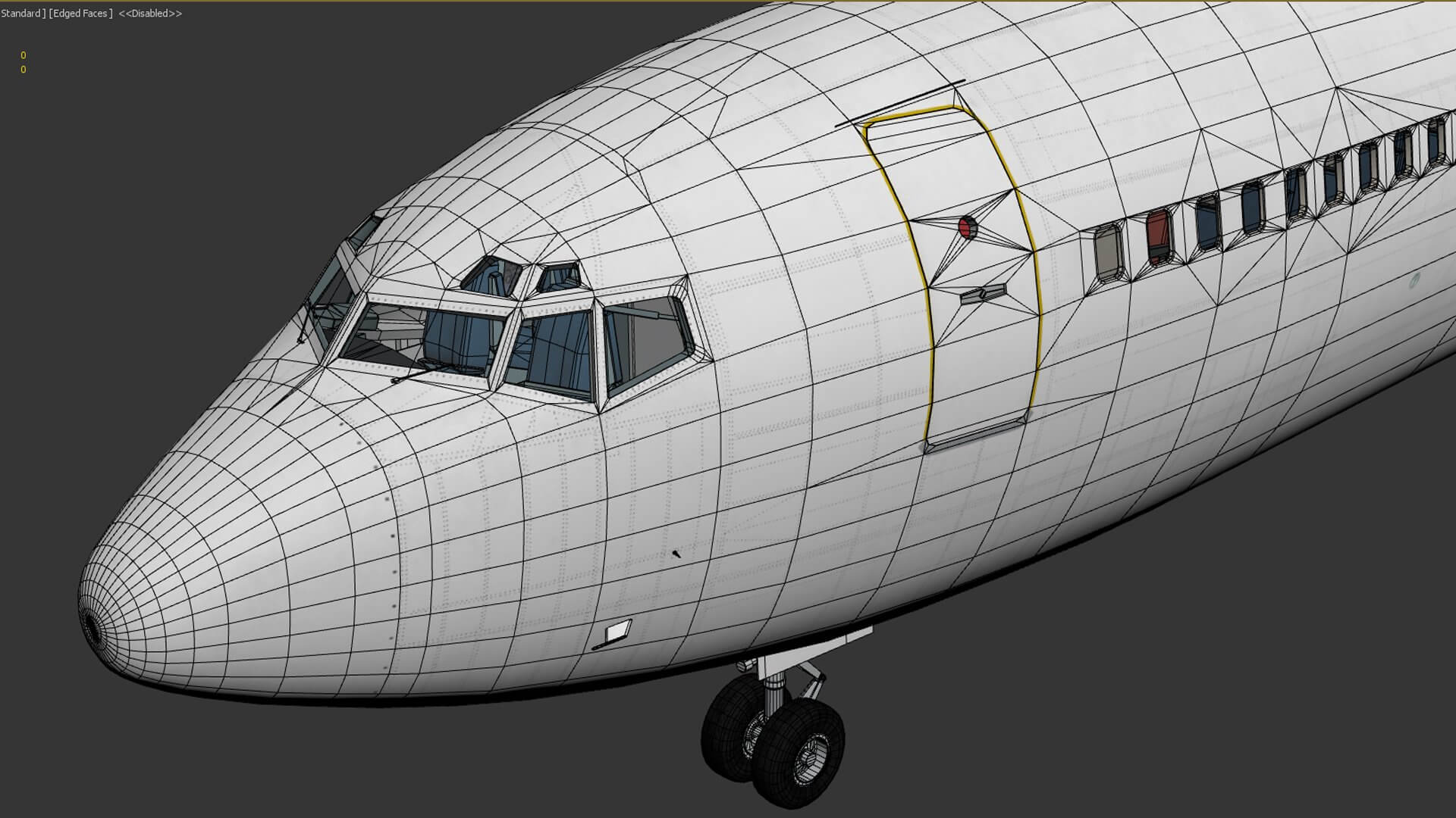 Boeing 707 - 3D Model by citizensnip