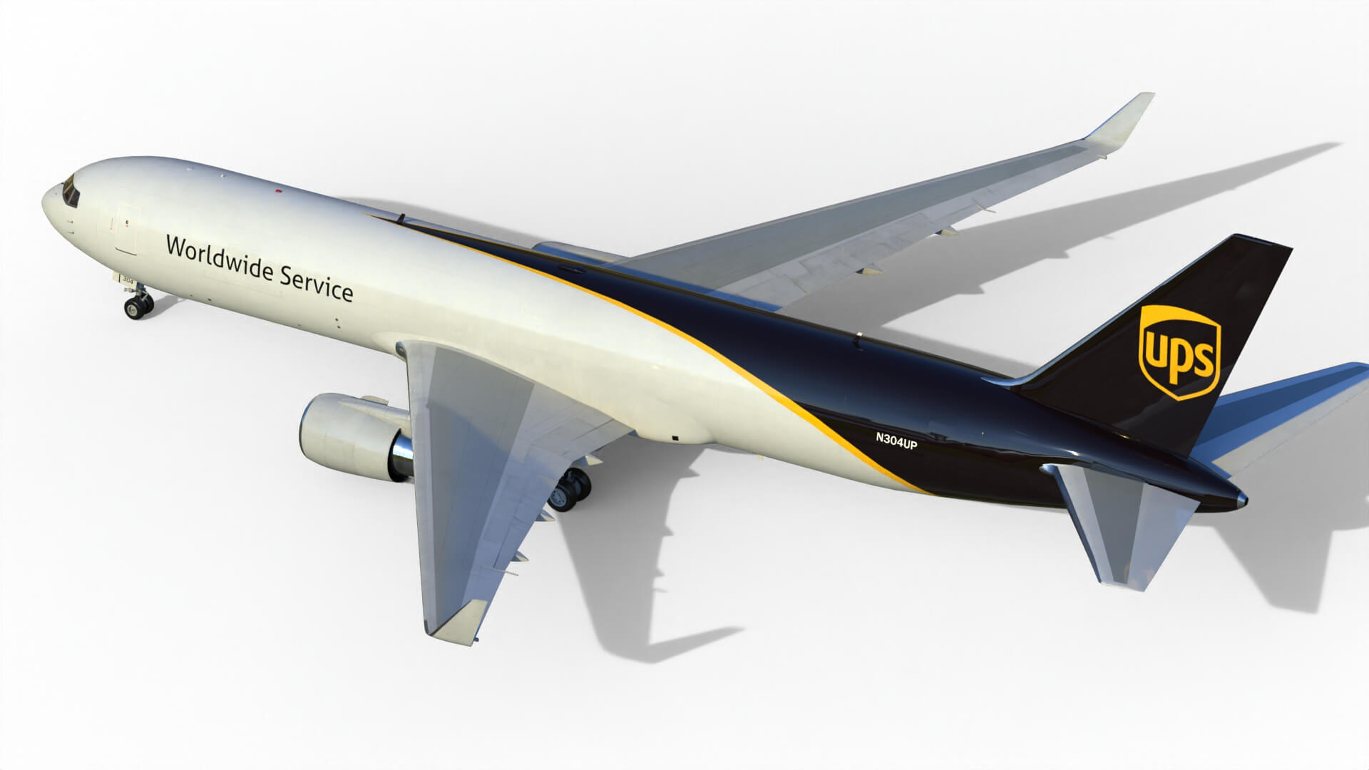 Boeing 767 300 Freighter - 3D Model by citizensnip