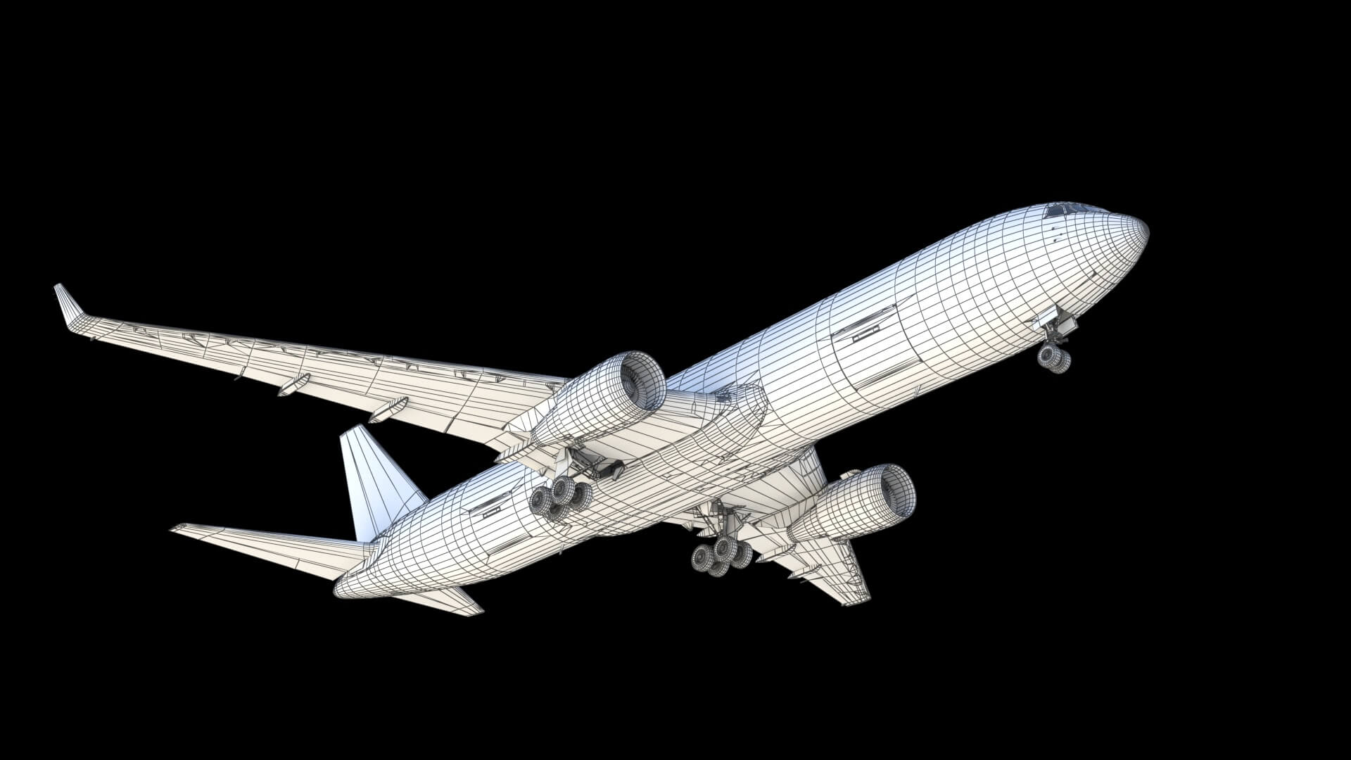 Boeing 767 300 Freighter - 3D Model by citizensnip