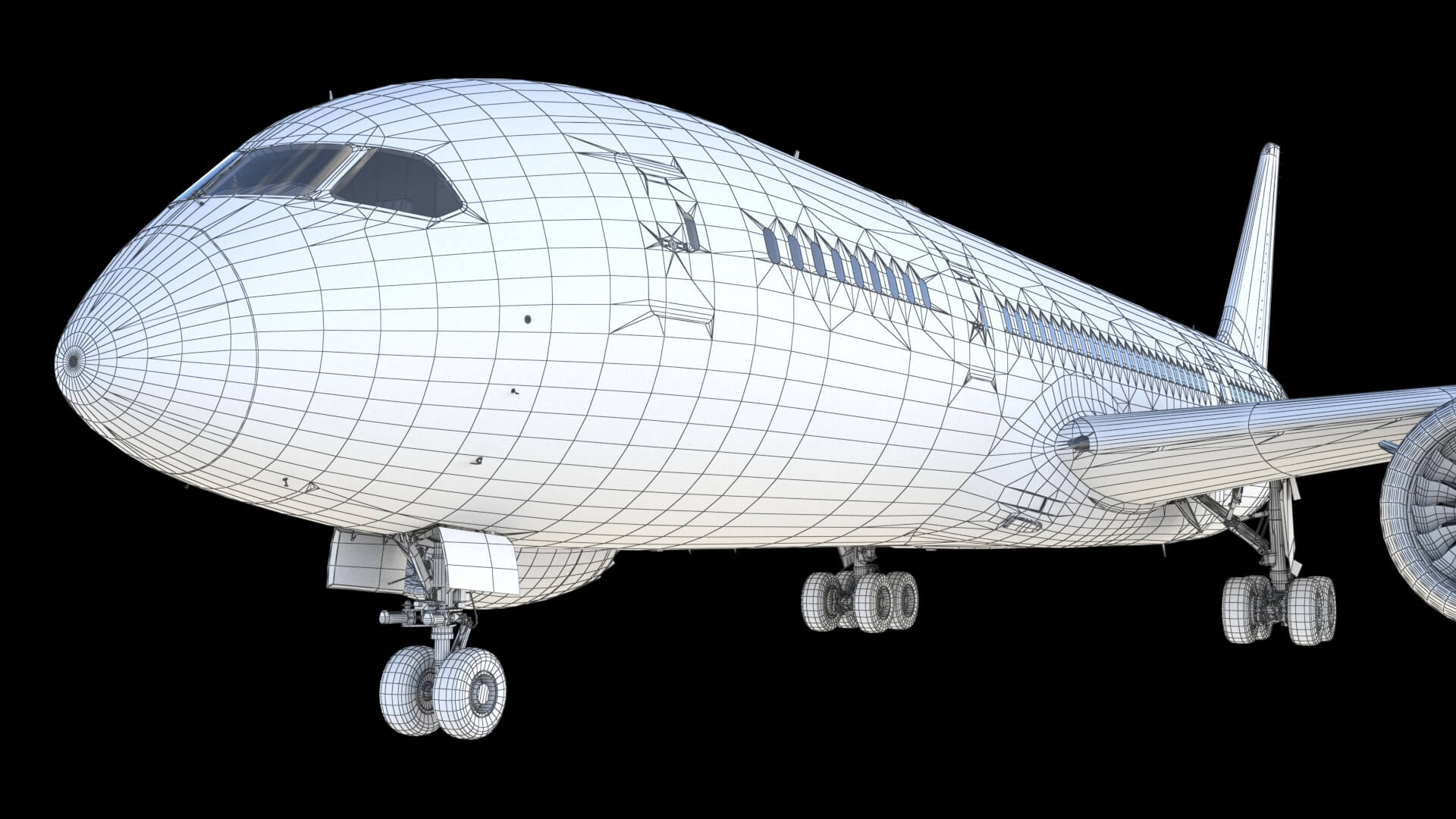 Boeing 787 Dreamliner - 3D Model by citizensnip