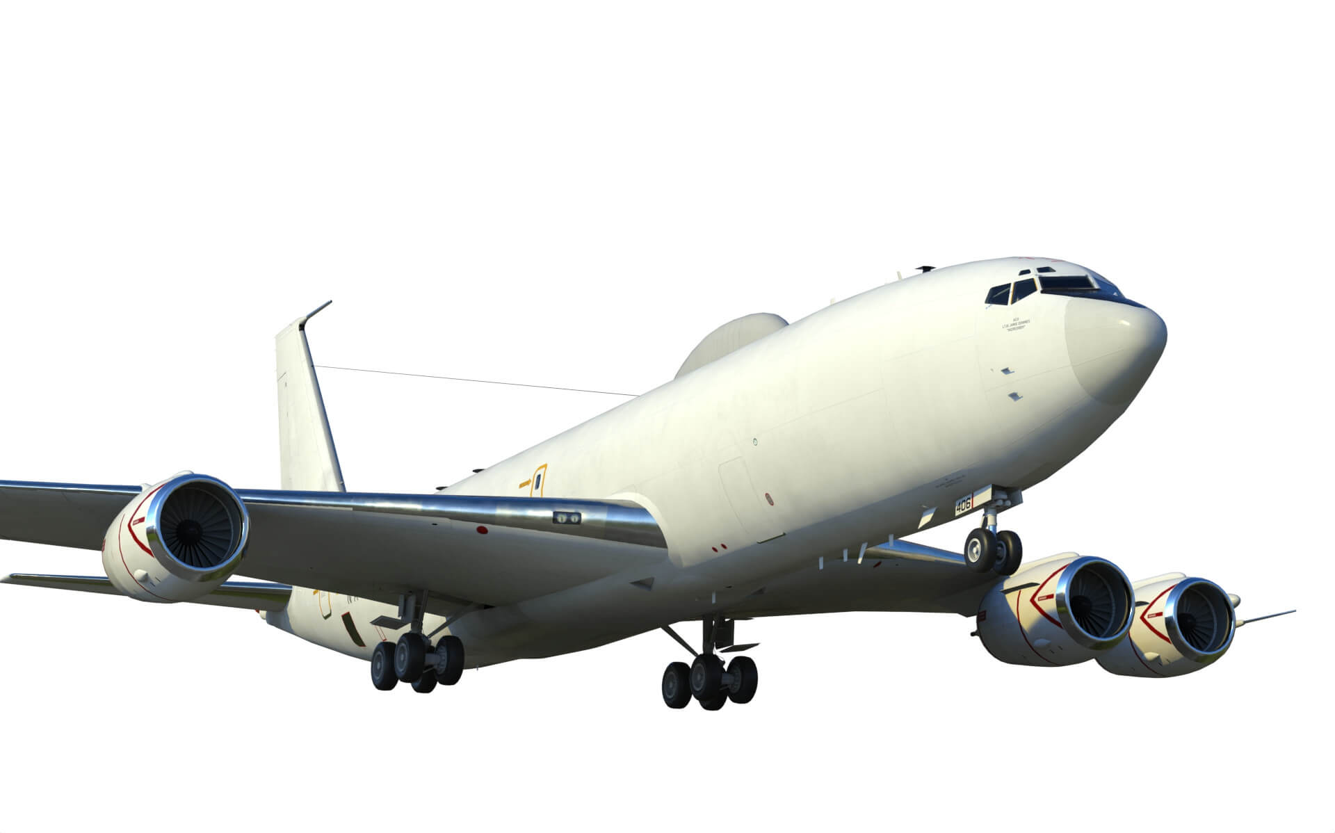 Boeing E-6 Mercury 3D Model by citizensnip