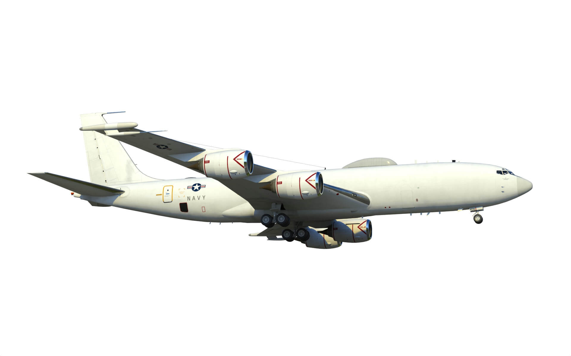 Boeing E-6 Mercury 3D Model by citizensnip