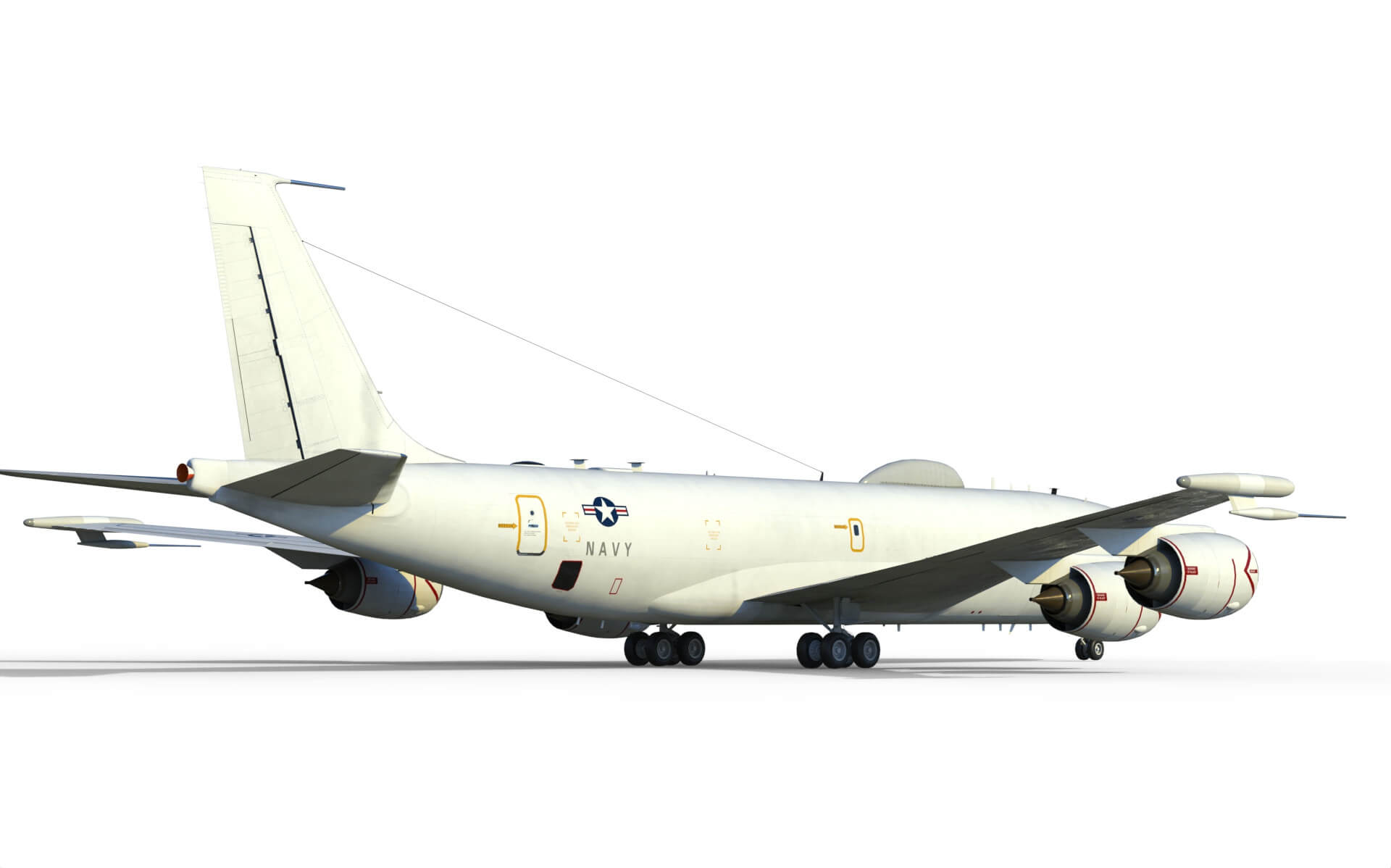 Boeing E-6 Mercury 3D Model by citizensnip