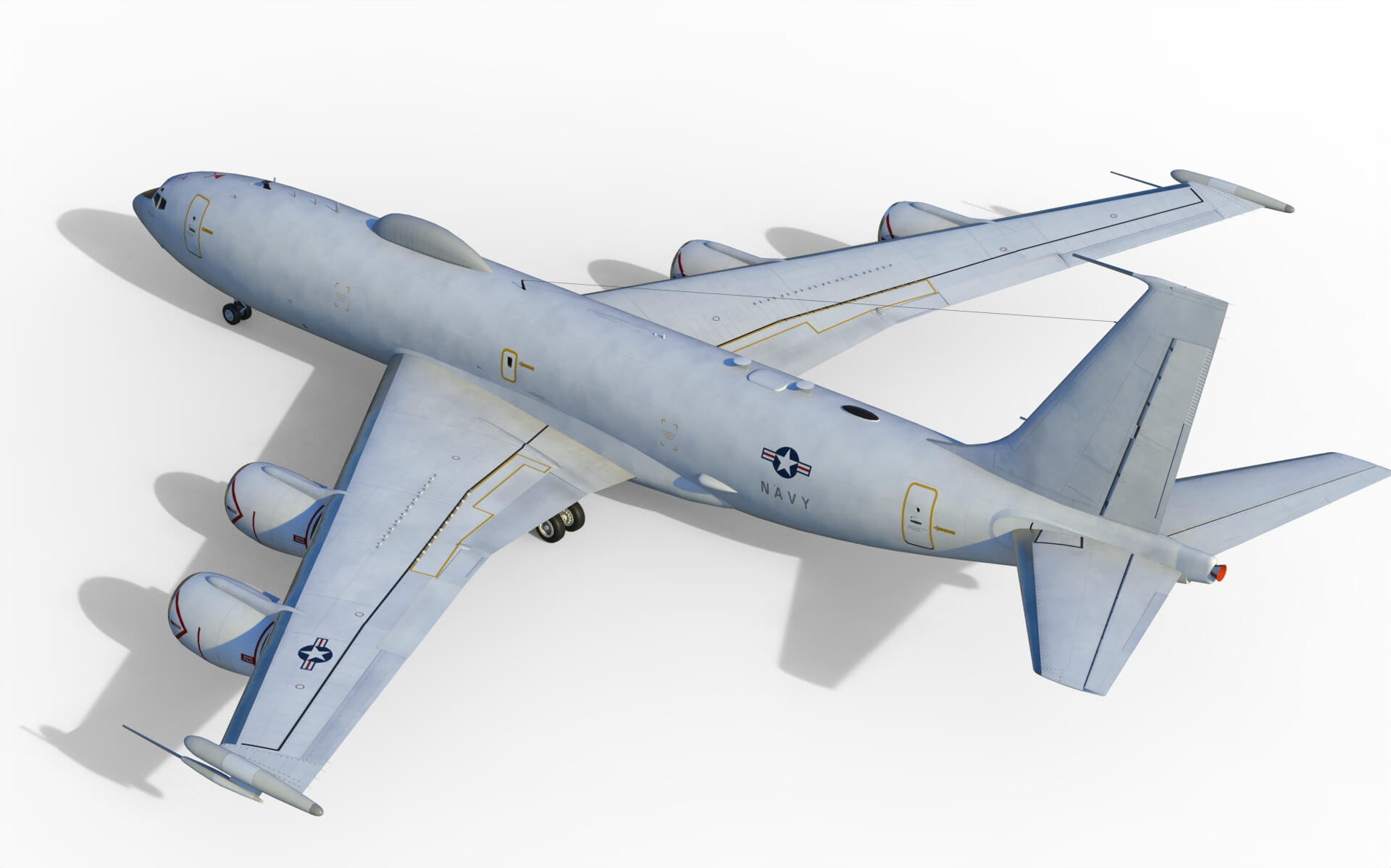 Boeing E-6 Mercury 3D Model by citizensnip