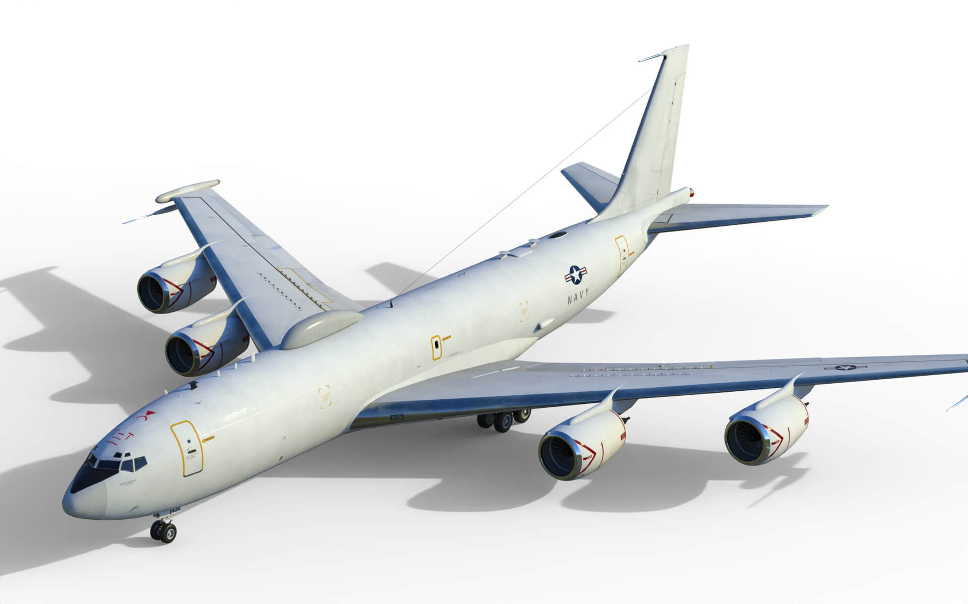 Boeing E-6 Mercury 3D Model by citizensnip