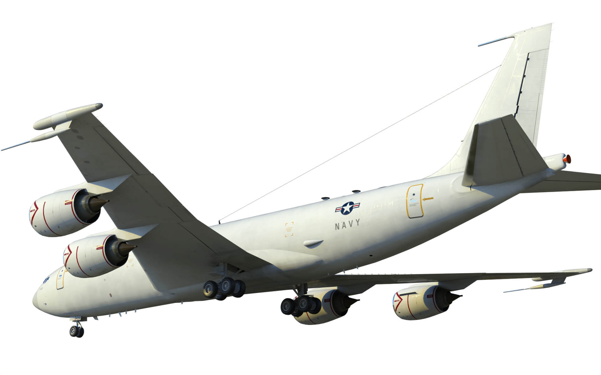 Boeing E-6 Mercury 3D Model by citizensnip