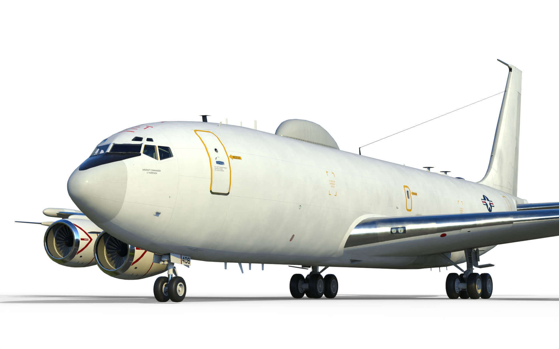 Boeing E-6 Mercury 3D Model by citizensnip