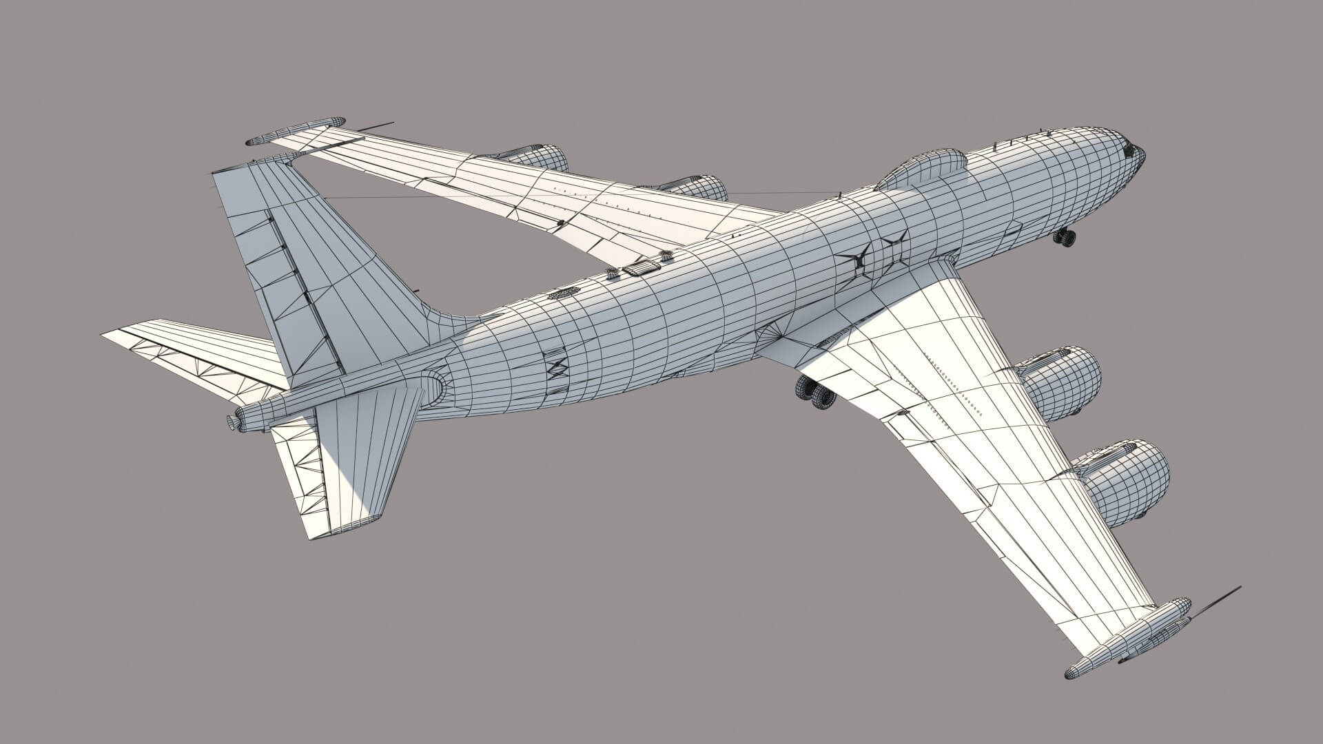 Boeing E-6 Mercury 3D Model by citizensnip