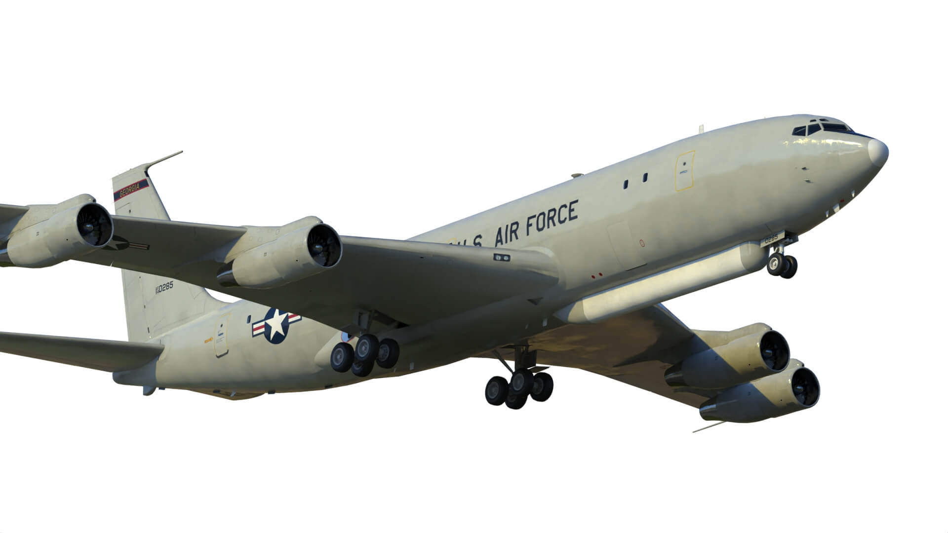 Boeing E-8 C Joint Stars 3D Model by citizensnip