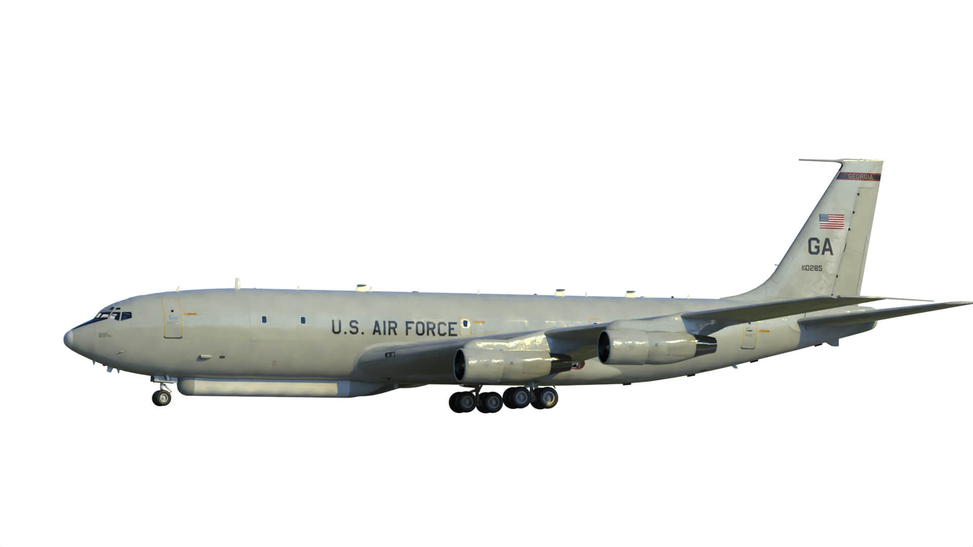 Boeing E-8 C Joint Stars 3D Model by citizensnip