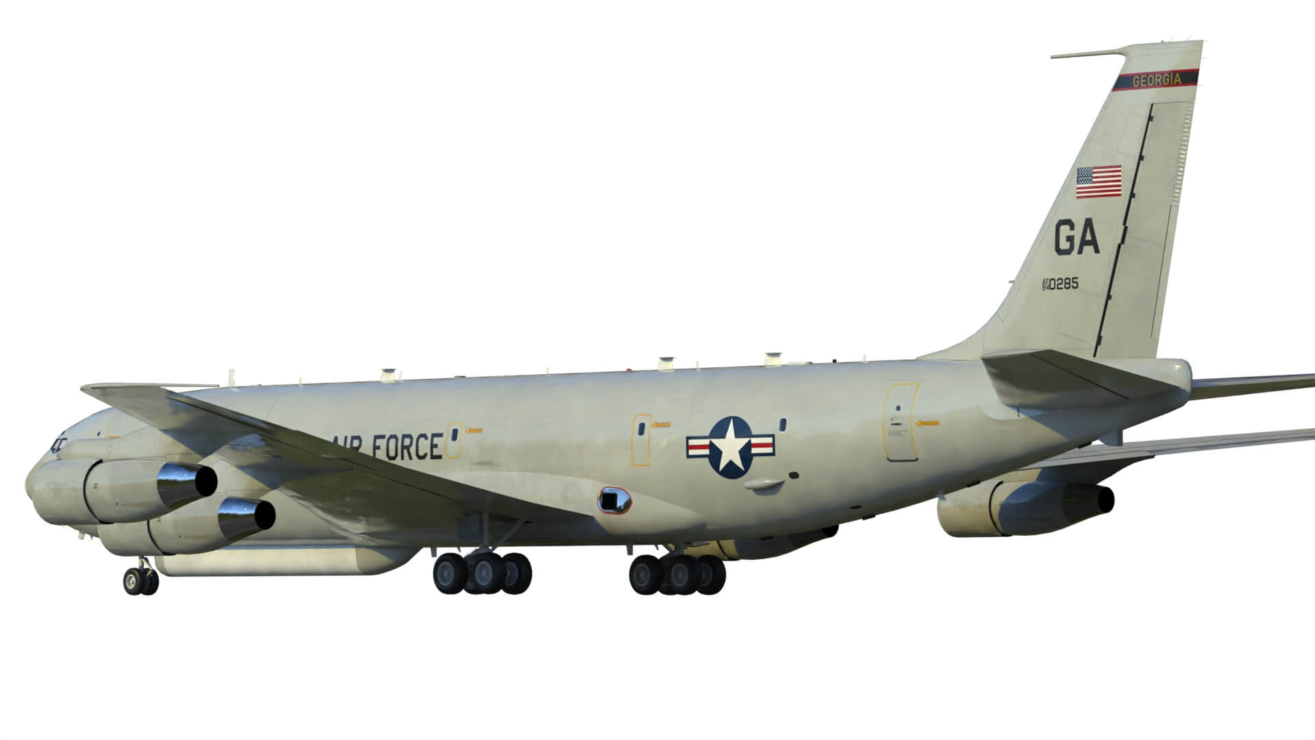 Boeing E-8 C Joint Stars 3D Model by citizensnip