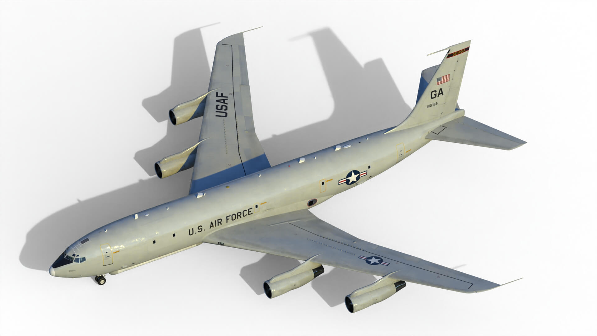 Boeing E-8 C Joint Stars 3D Model by citizensnip