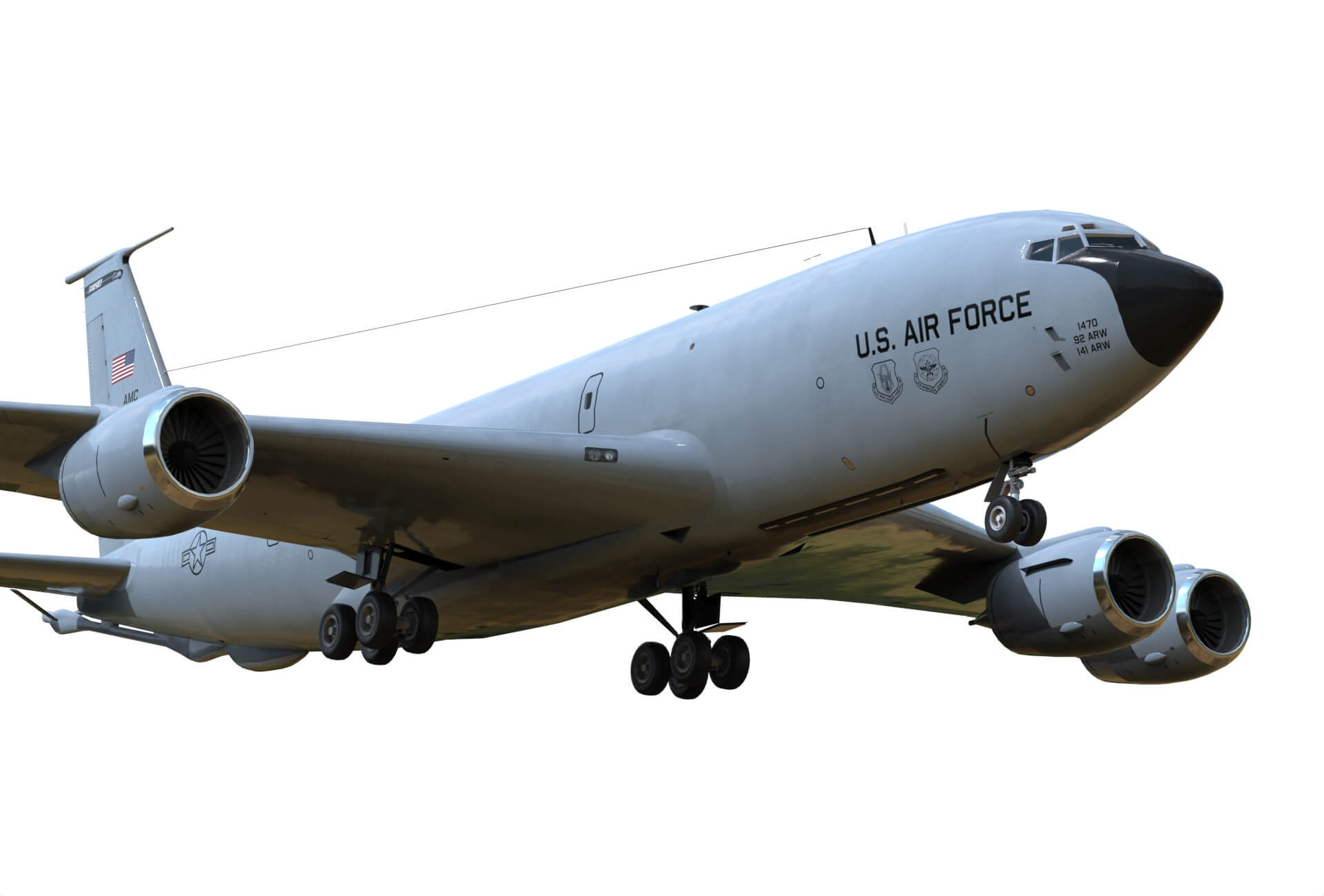 Boeing KC-135 Stratotanker 3D Model by citizensnip