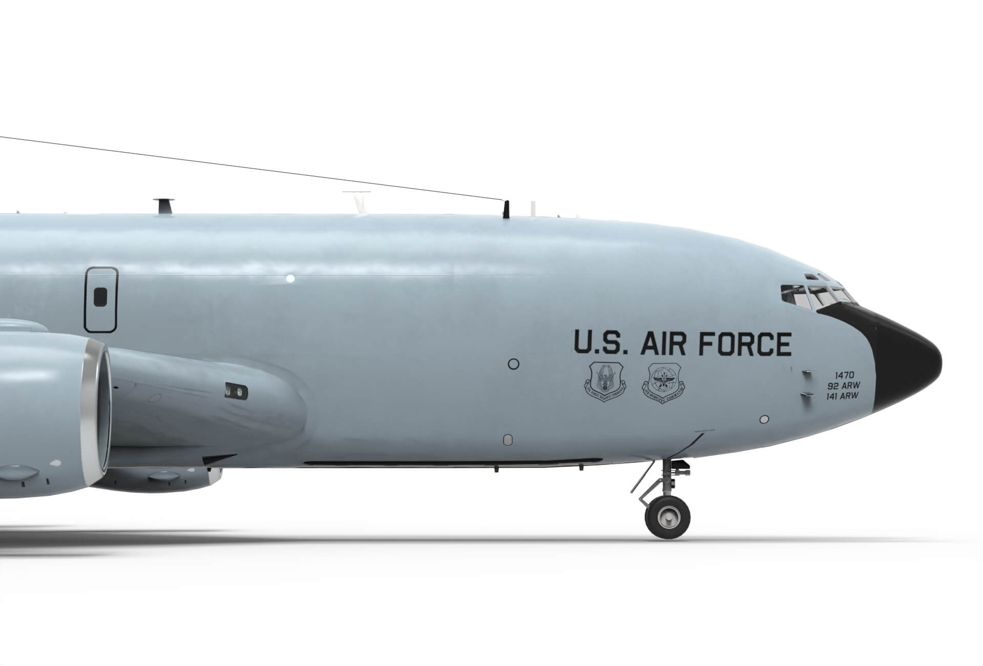 Boeing KC-135 Stratotanker 3D Model by citizensnip