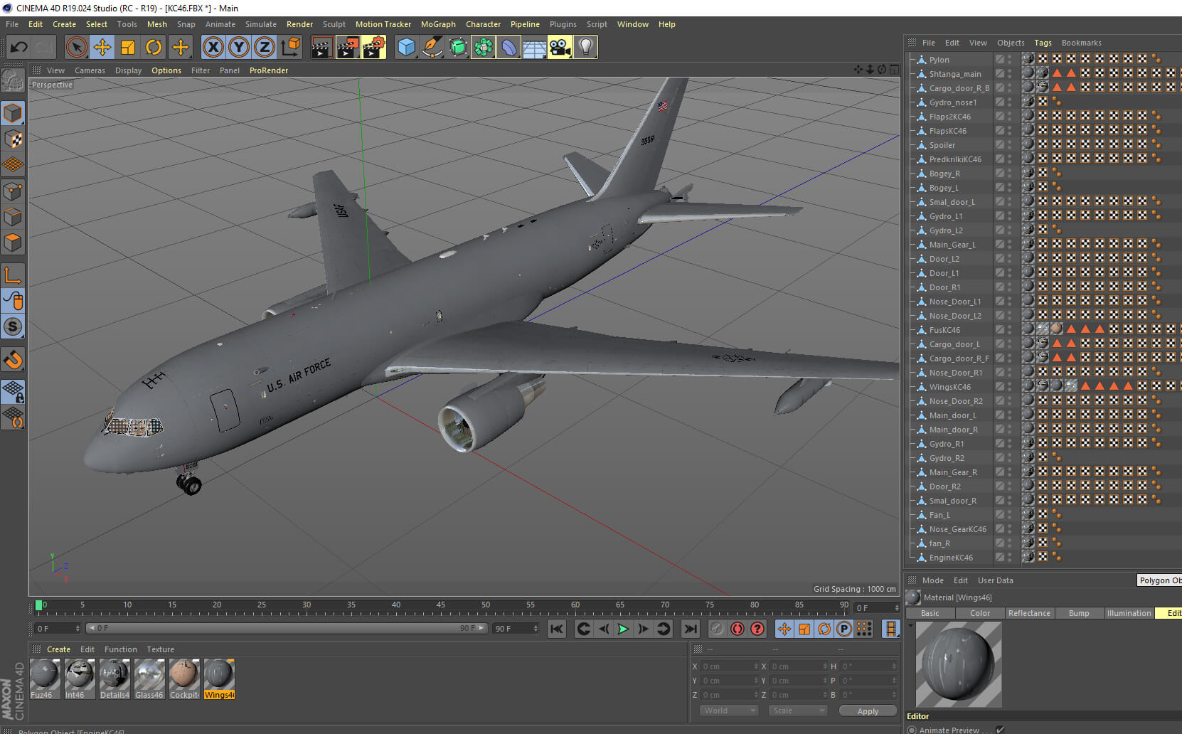 Boeing KC-46 Pegasus 3D Model by citizensnip