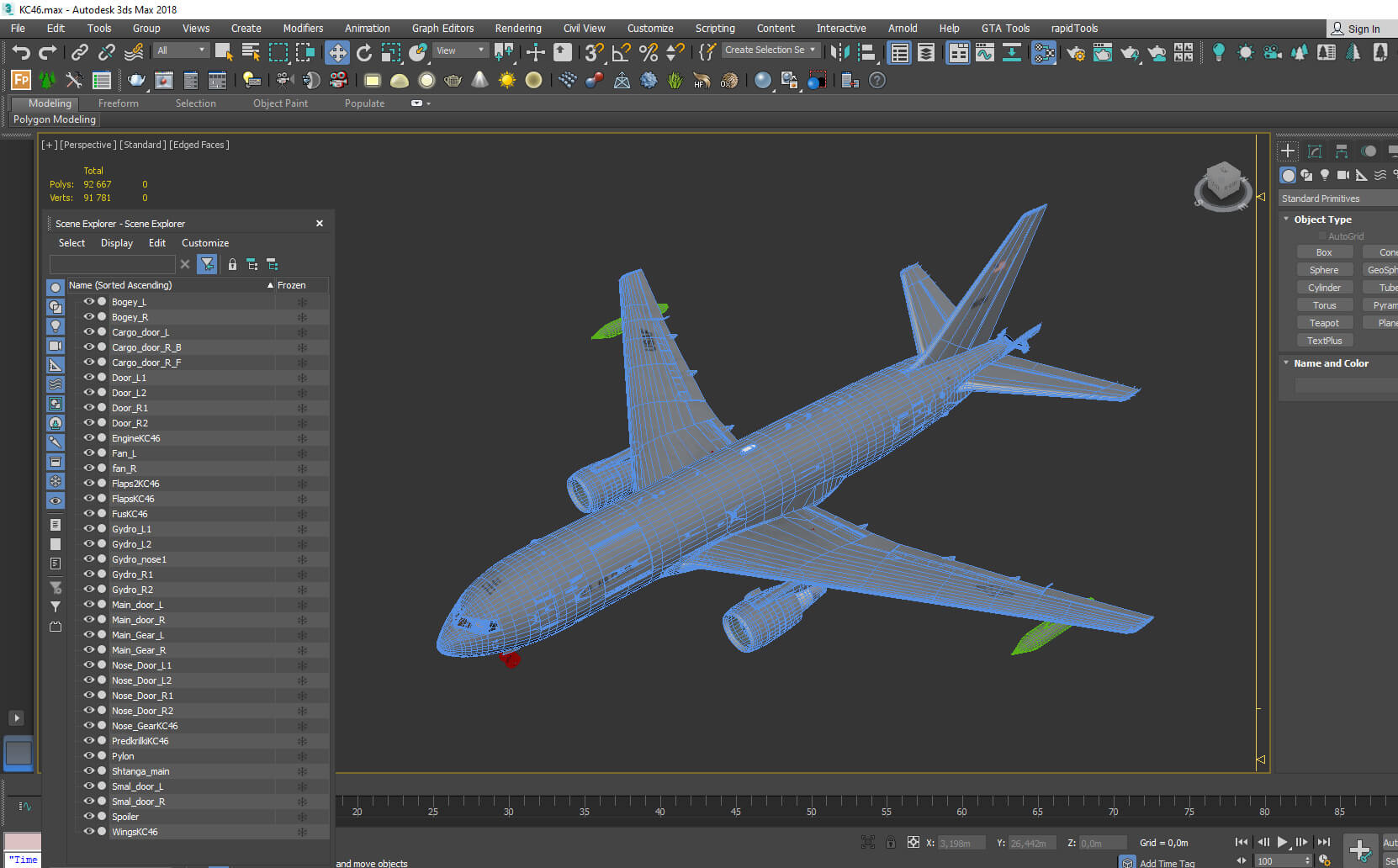 Boeing KC-46 Pegasus 3D Model by citizensnip