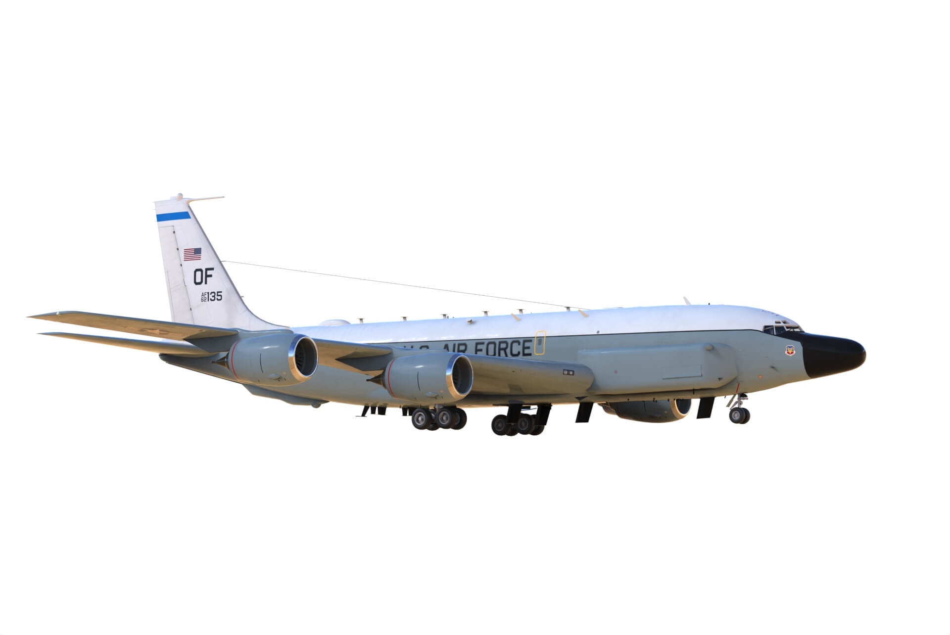 Boeing RC-135 3D Model by citizensnip