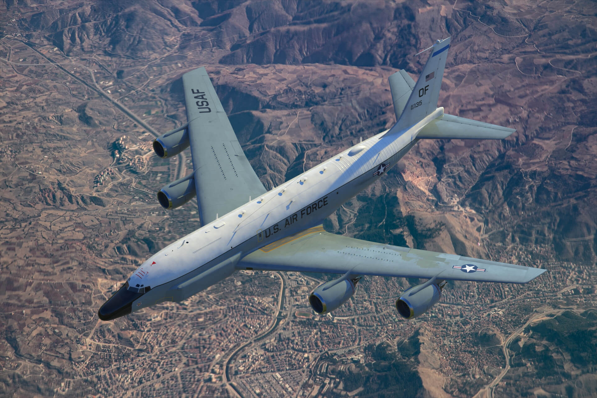 Boeing RC-135 3D Model by citizensnip