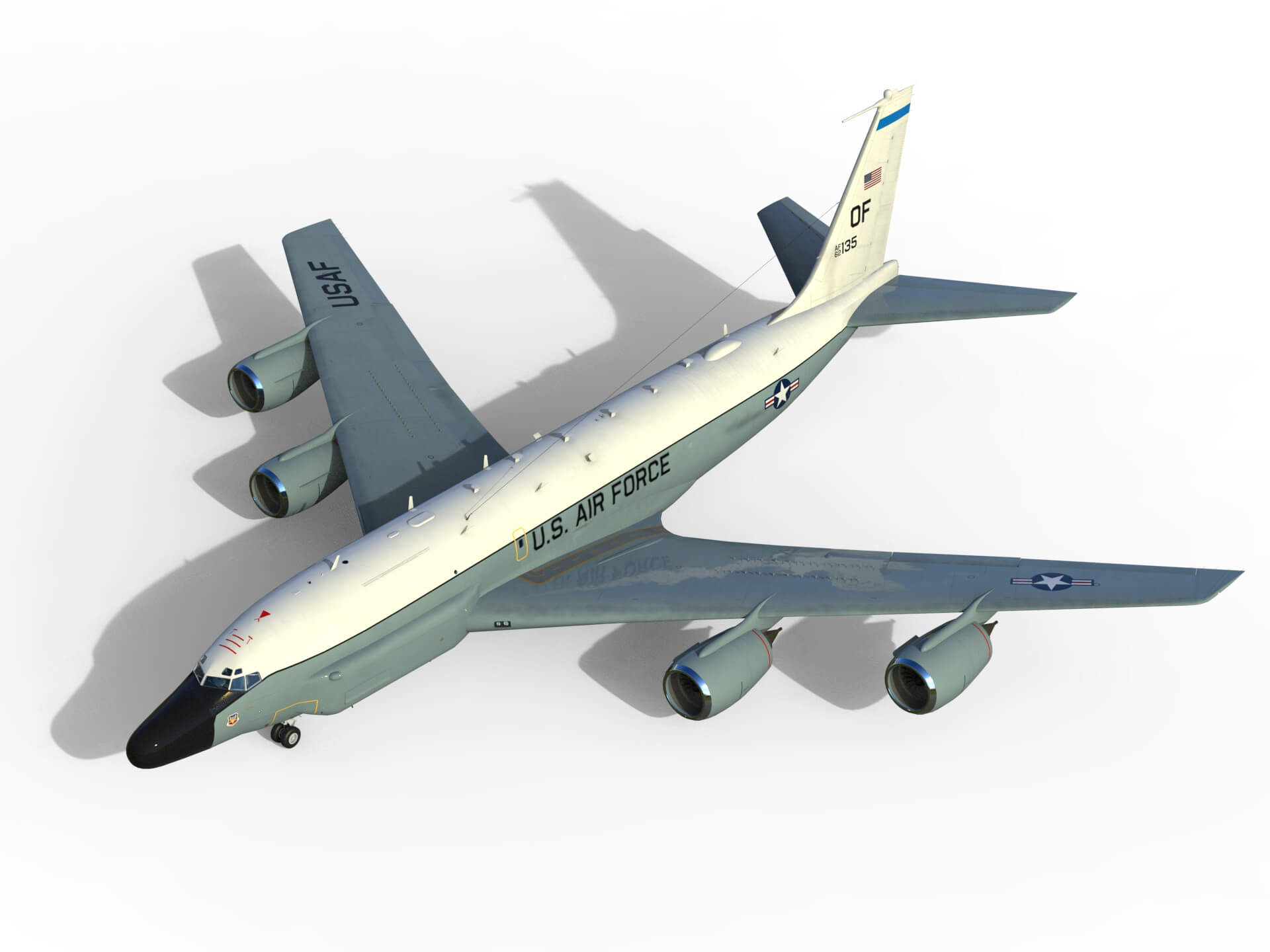 Boeing RC-135 3D Model by citizensnip