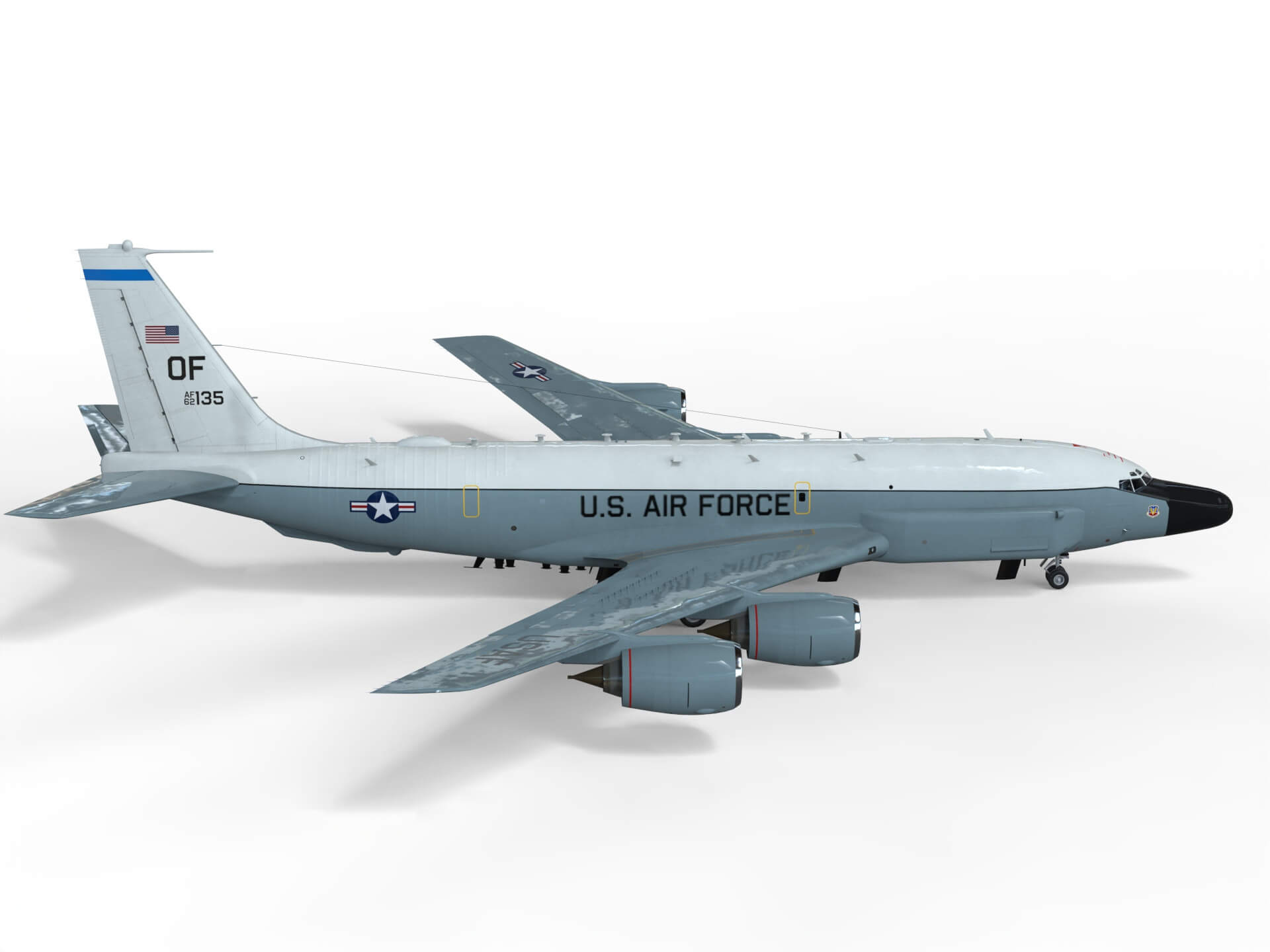 Boeing RC-135 3D Model by citizensnip