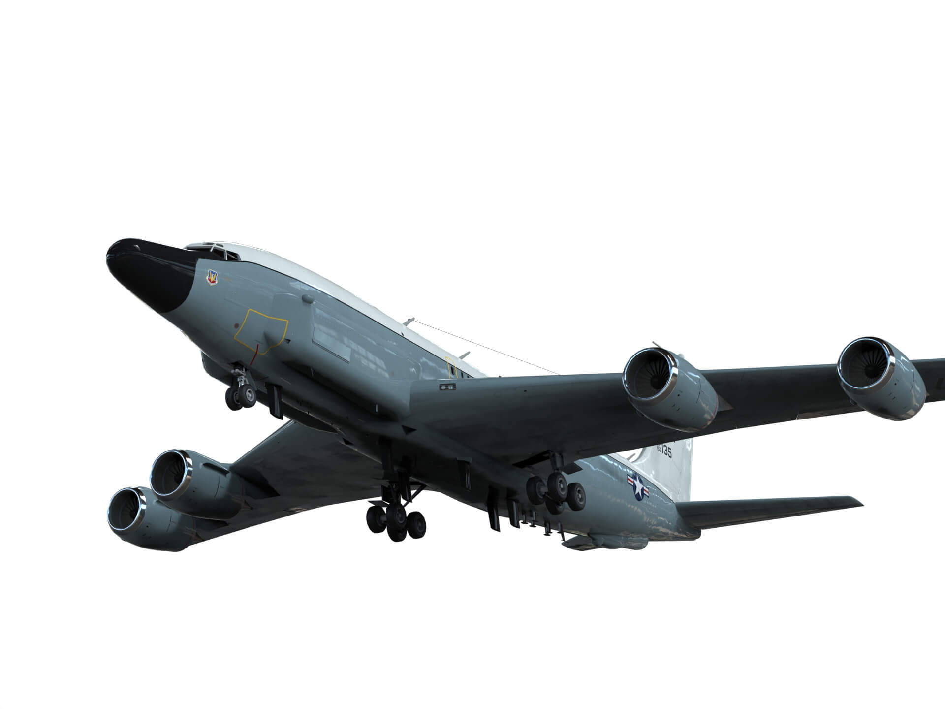 Boeing RC-135 3D Model by citizensnip