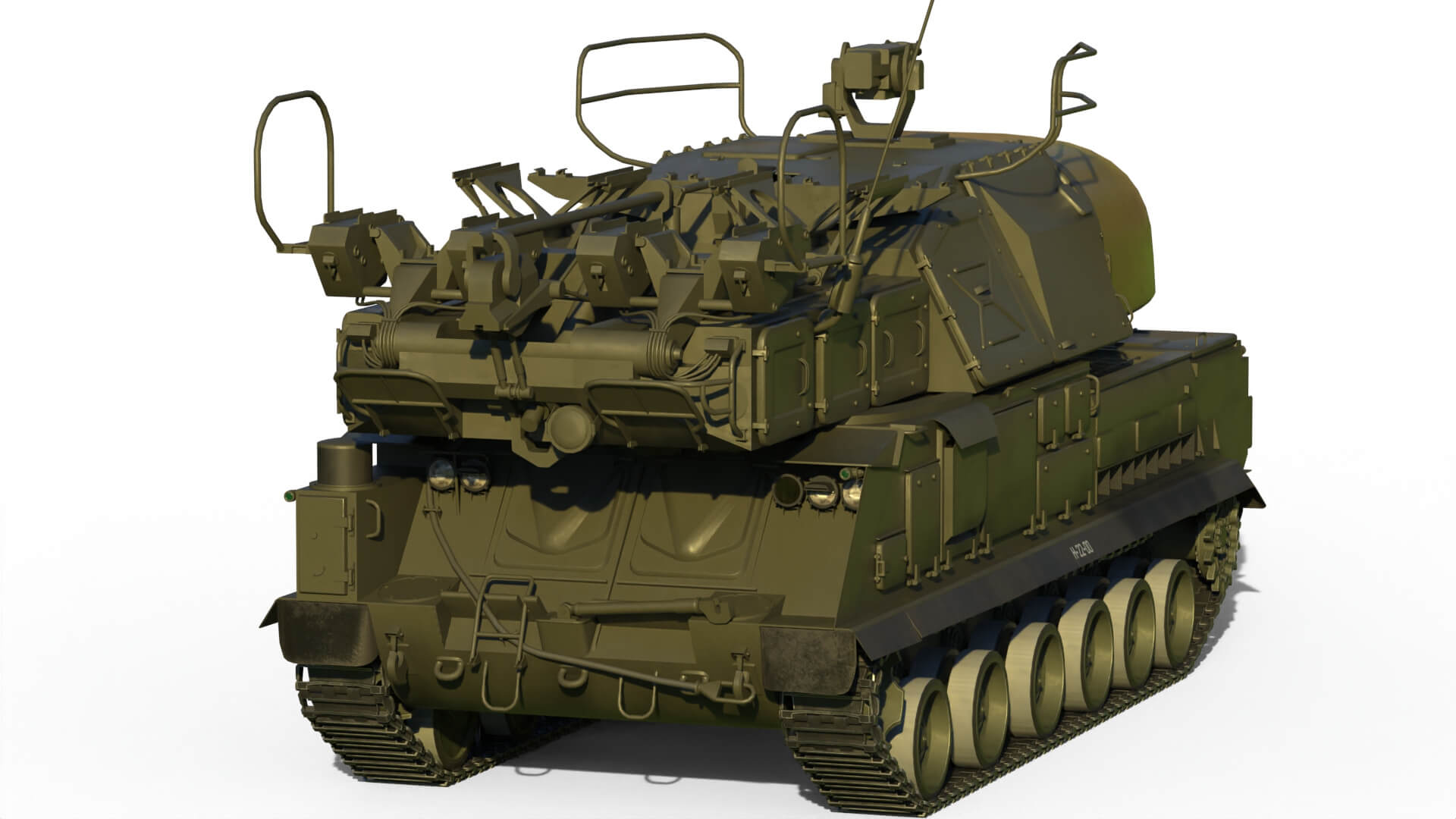 Buk M1 SA-11 Gadfly Missile Systems 3D Model by citizensnip