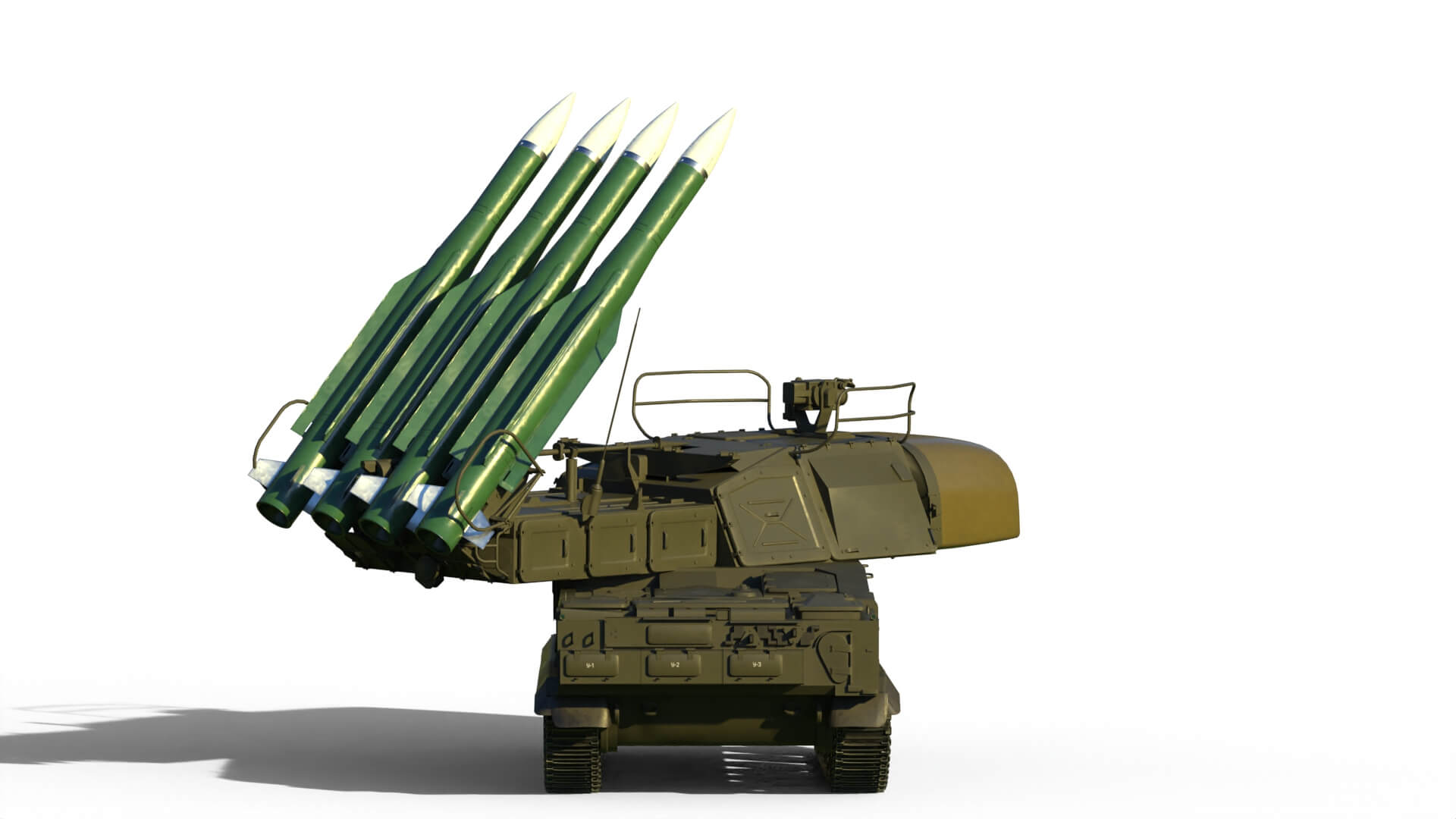 Buk M1 SA-11 Gadfly Missile Systems 3D Model by citizensnip