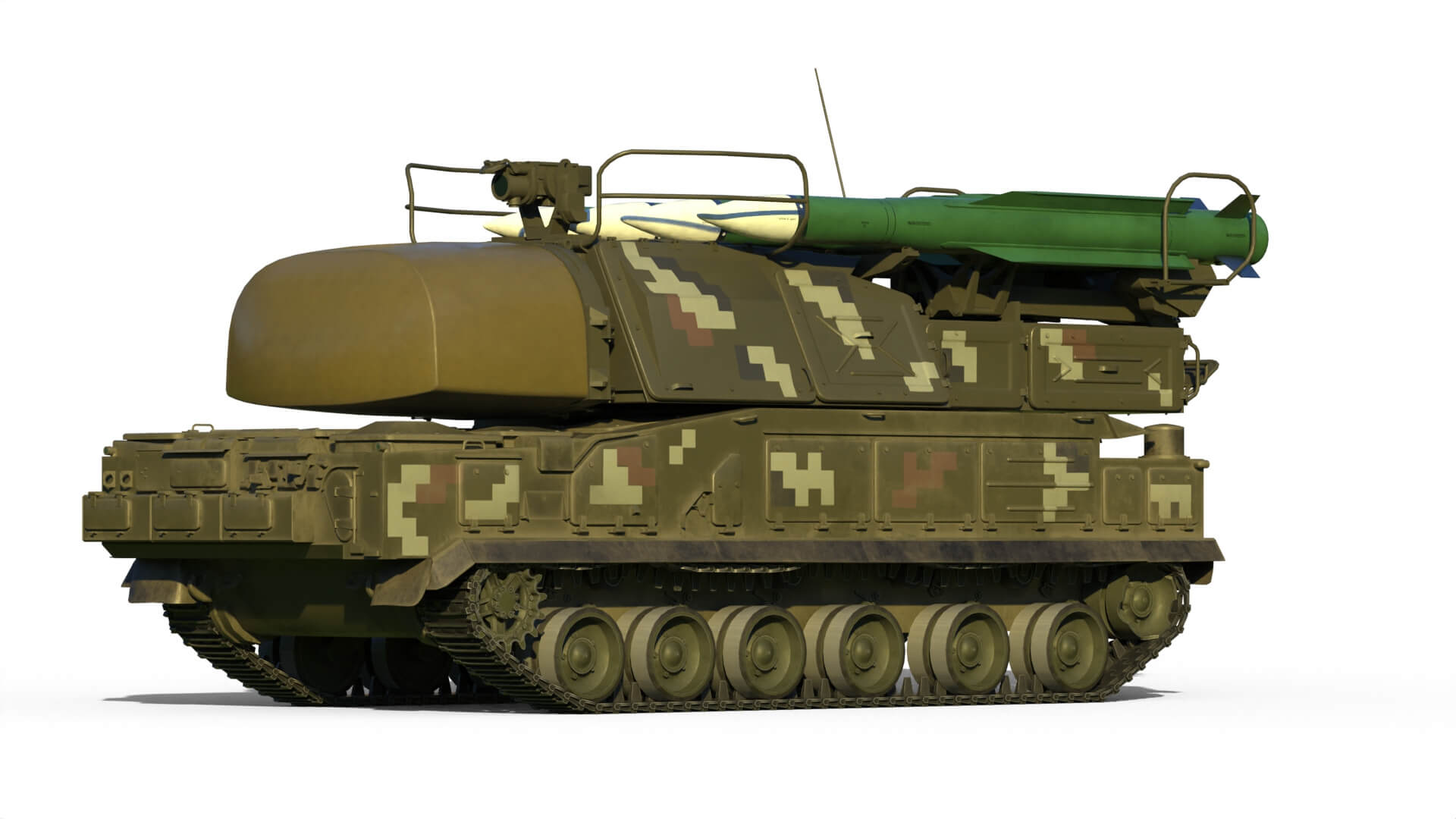 Buk M1 SA-11 Gadfly Missile Systems 3D Model by citizensnip