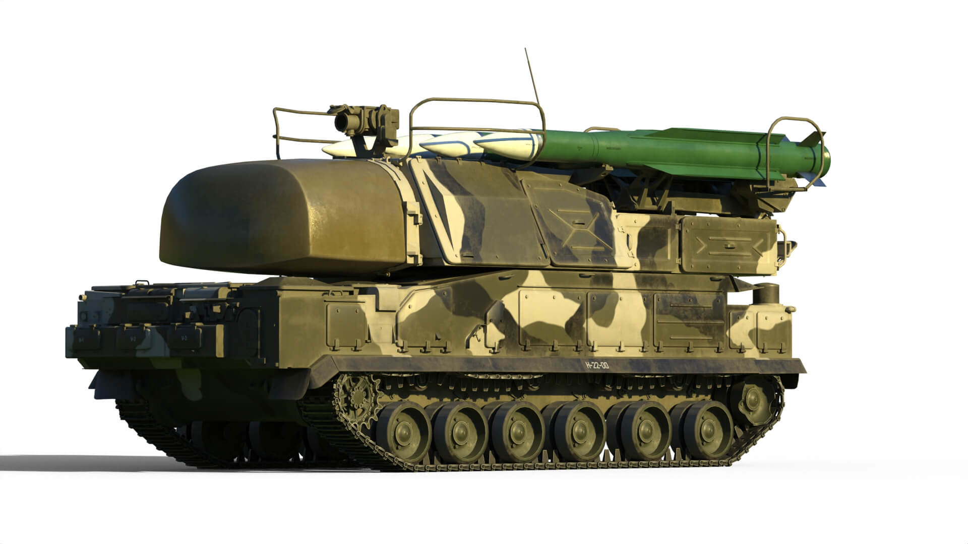 Buk M1 SA-11 Gadfly Missile Systems 3D Model by citizensnip