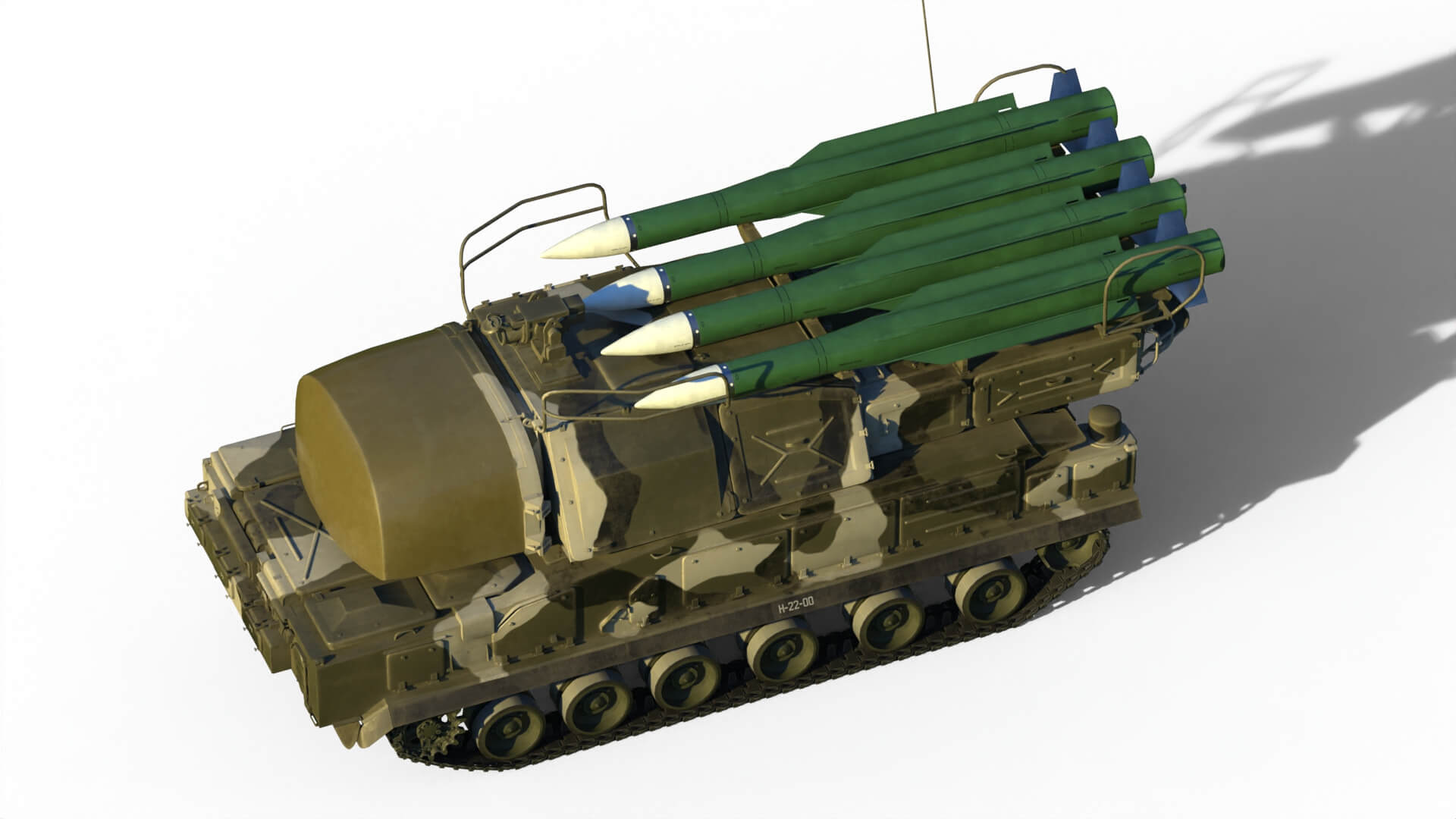 Buk M1 SA-11 Gadfly Missile Systems 3D Model by citizensnip