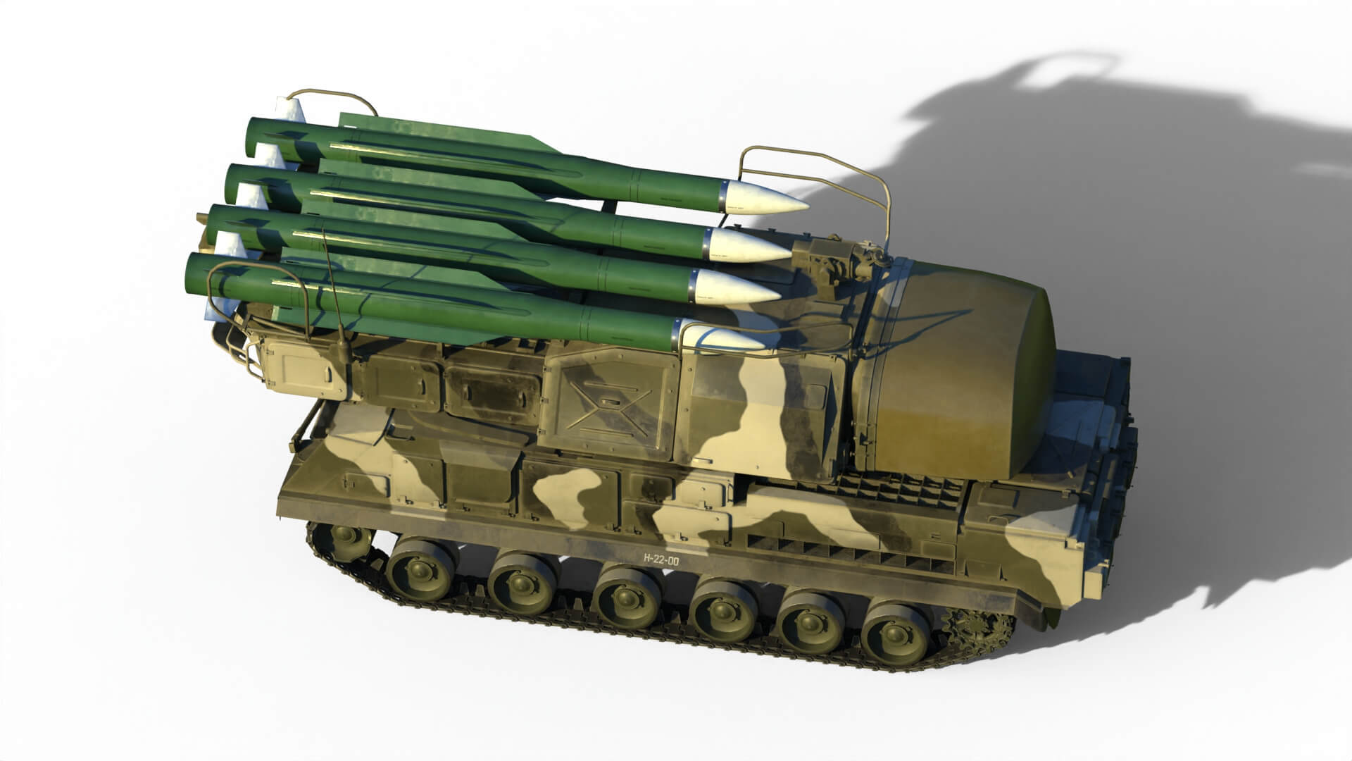 Buk M1 SA-11 Gadfly Missile Systems 3D Model by citizensnip