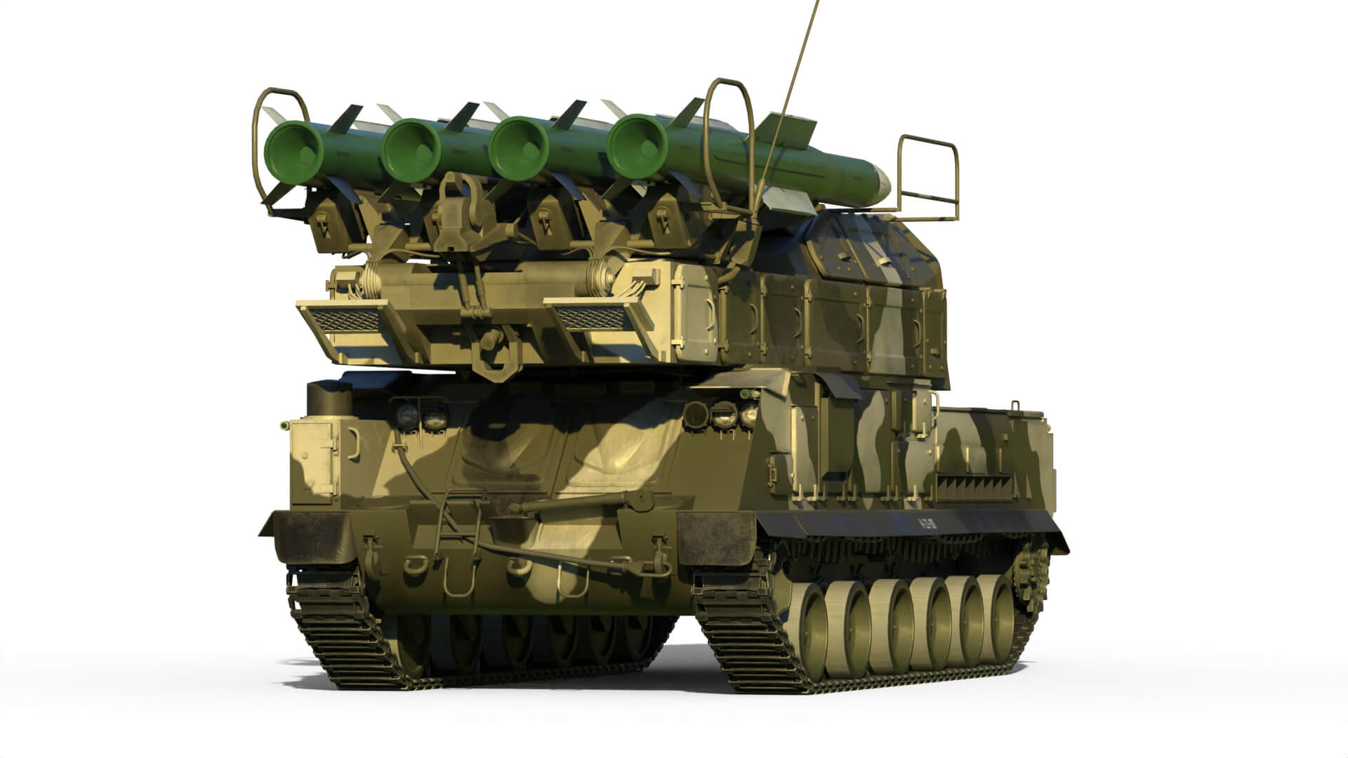 Buk M2 SA-17 Grizzly Missile Systems 3D Model by citizensnip