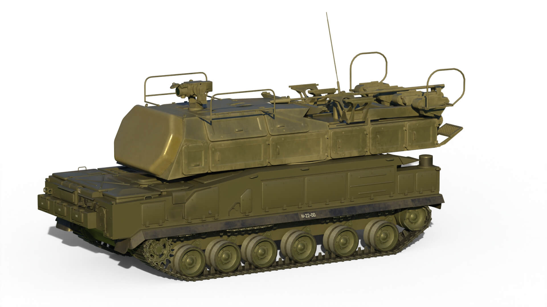 Buk M2 SA-17 Grizzly Missile Systems 3D Model by citizensnip
