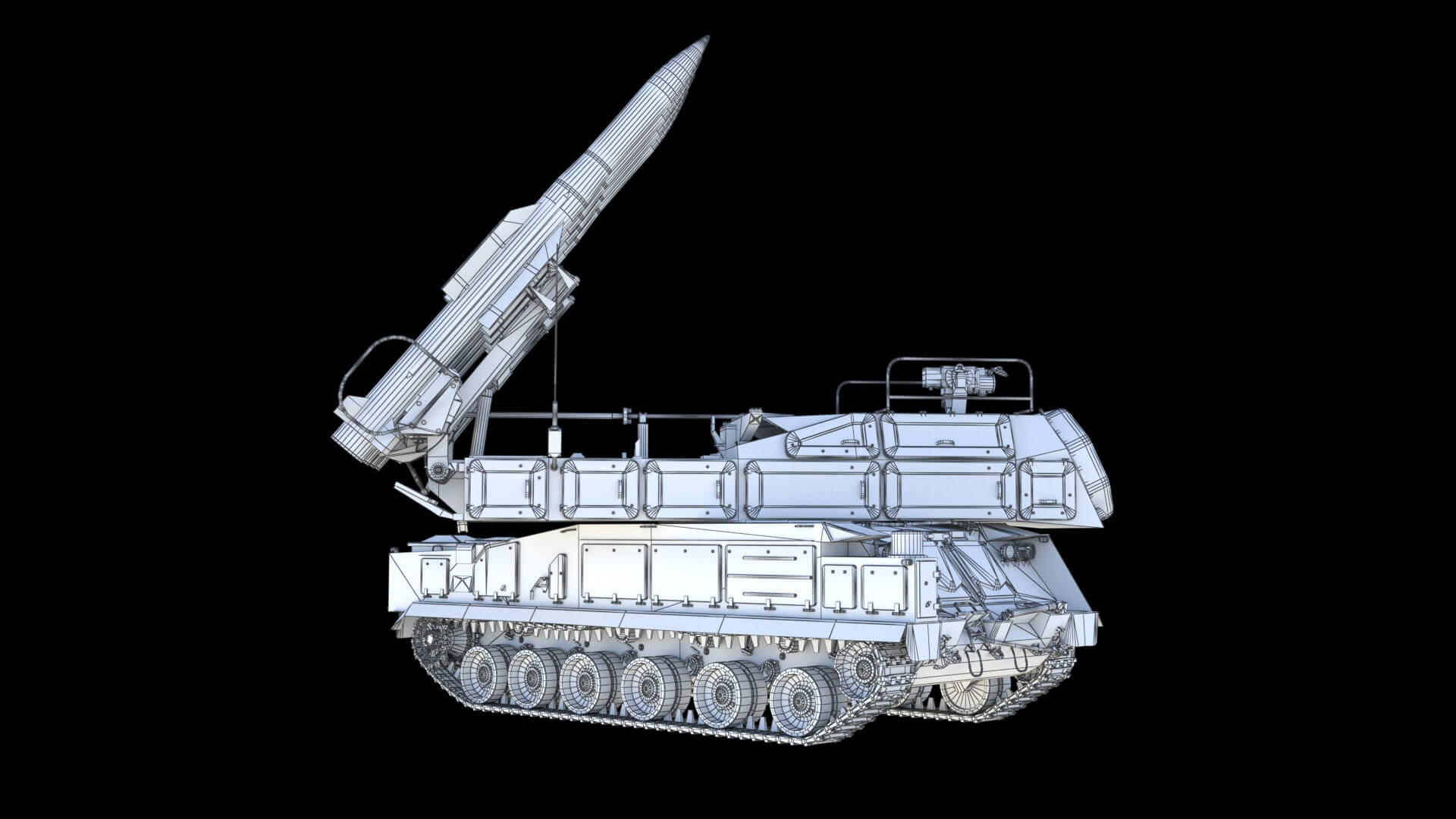 Buk M2 SA-17 Grizzly Missile Systems 3D Model by citizensnip