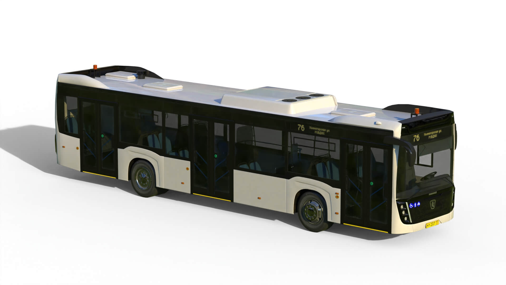 Bus Nefaz 5299 - 3D Model by citizensnip