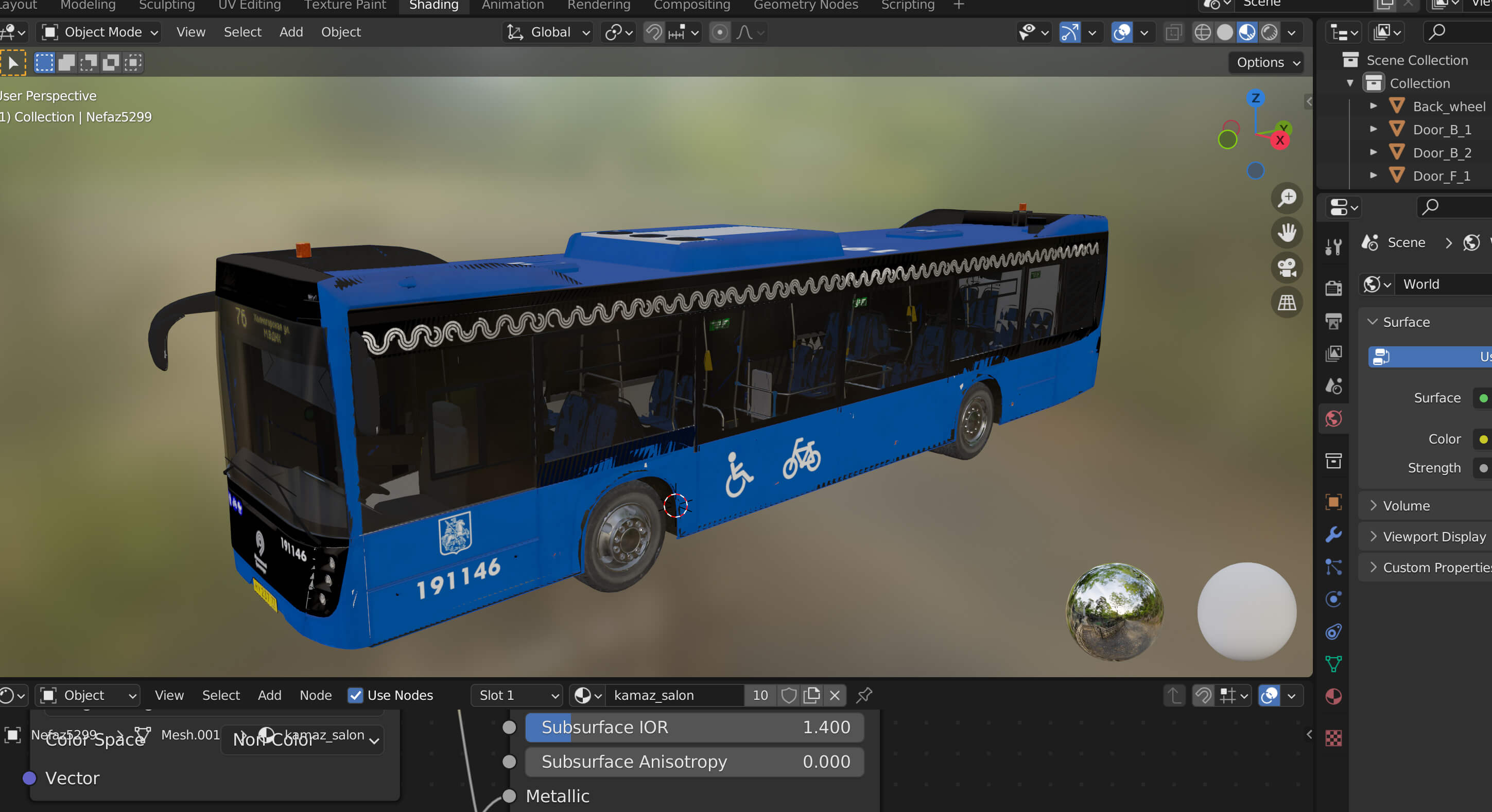 Bus Nefaz 5299 - 3D Model by citizensnip