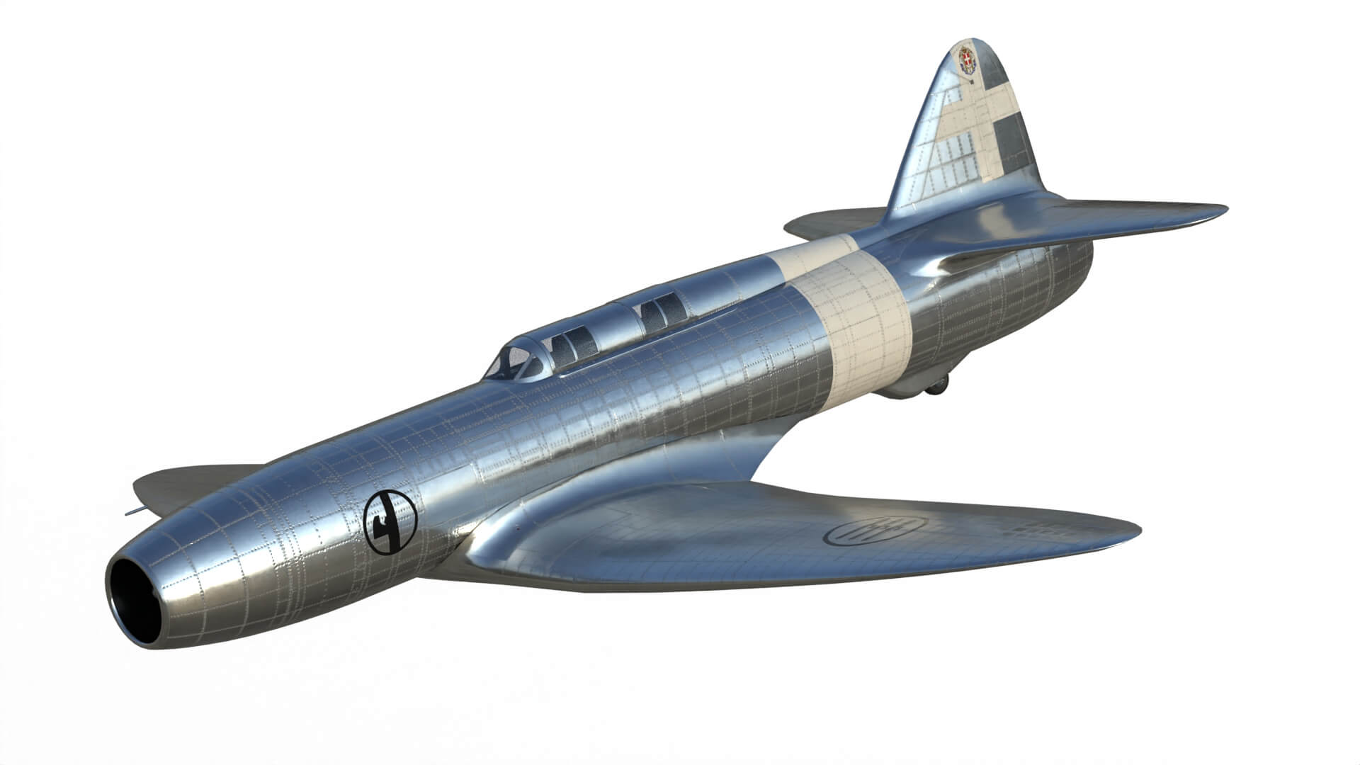 Caproni Campini Jet Fighter - 3D Model by citizensnip