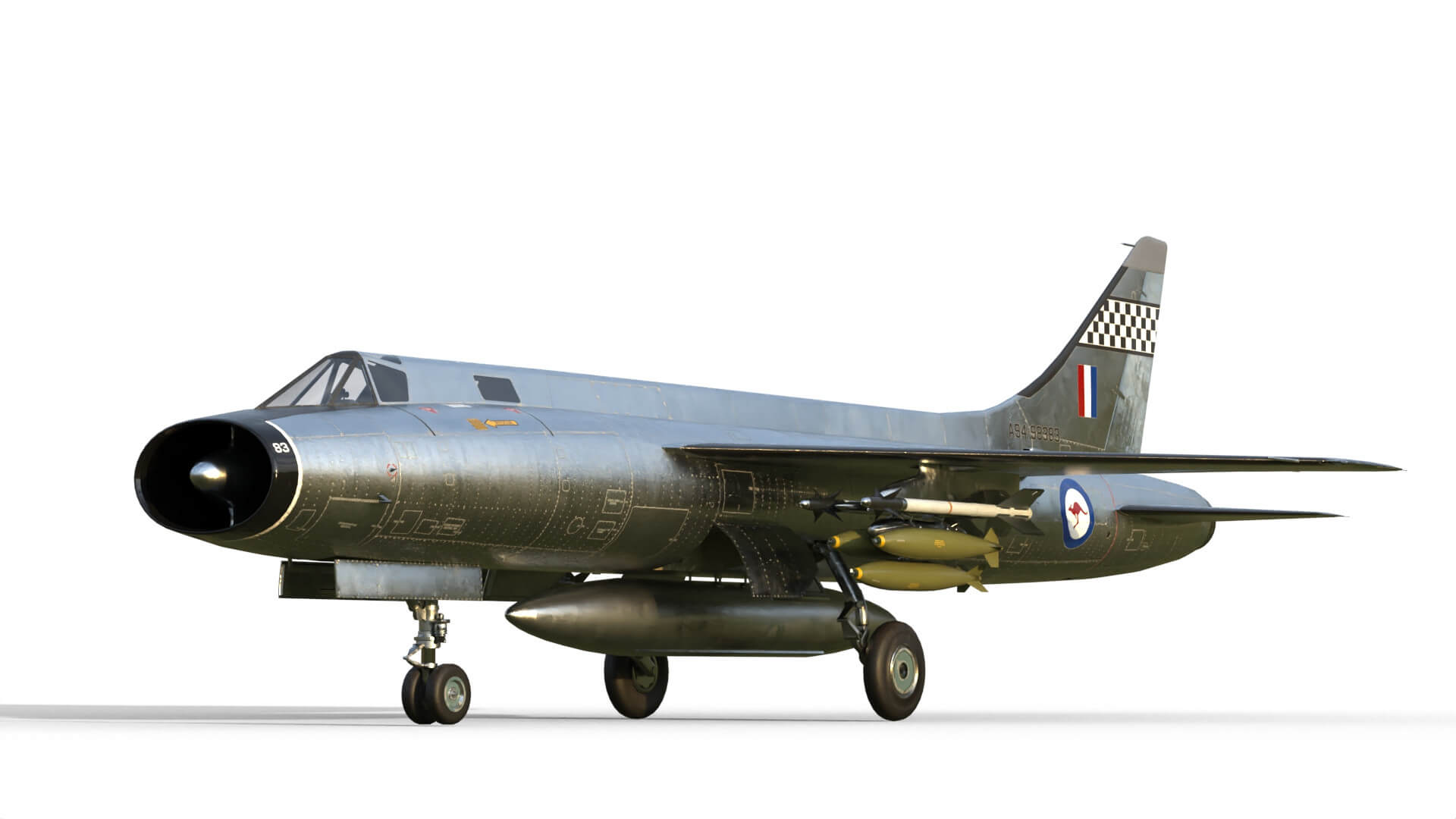 Commonwealth CA-23 Fighter 3D Model by citizensnip