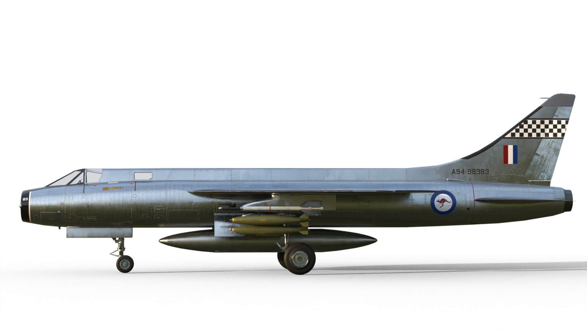 Commonwealth CA-23 Fighter 3D Model by citizensnip