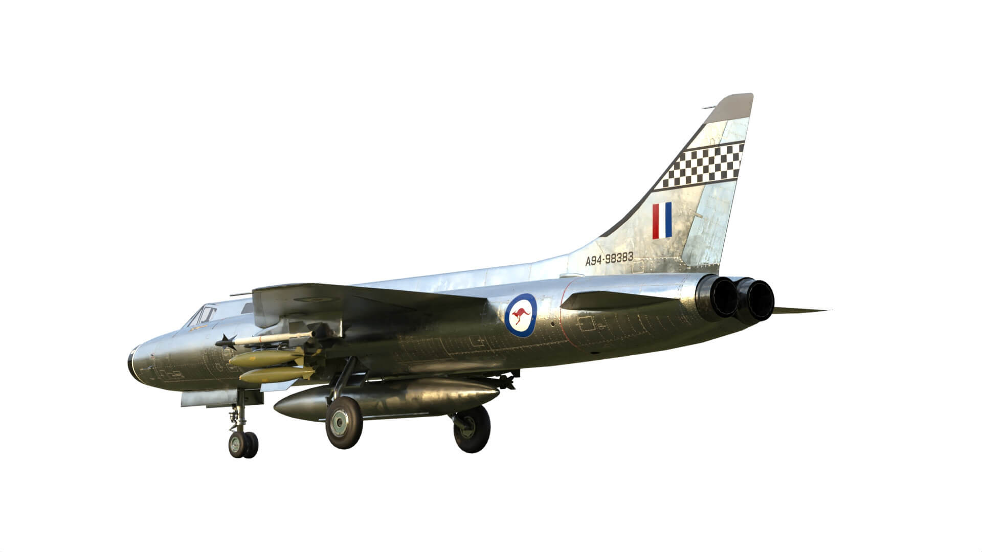 Commonwealth CA-23 Fighter 3D Model by citizensnip