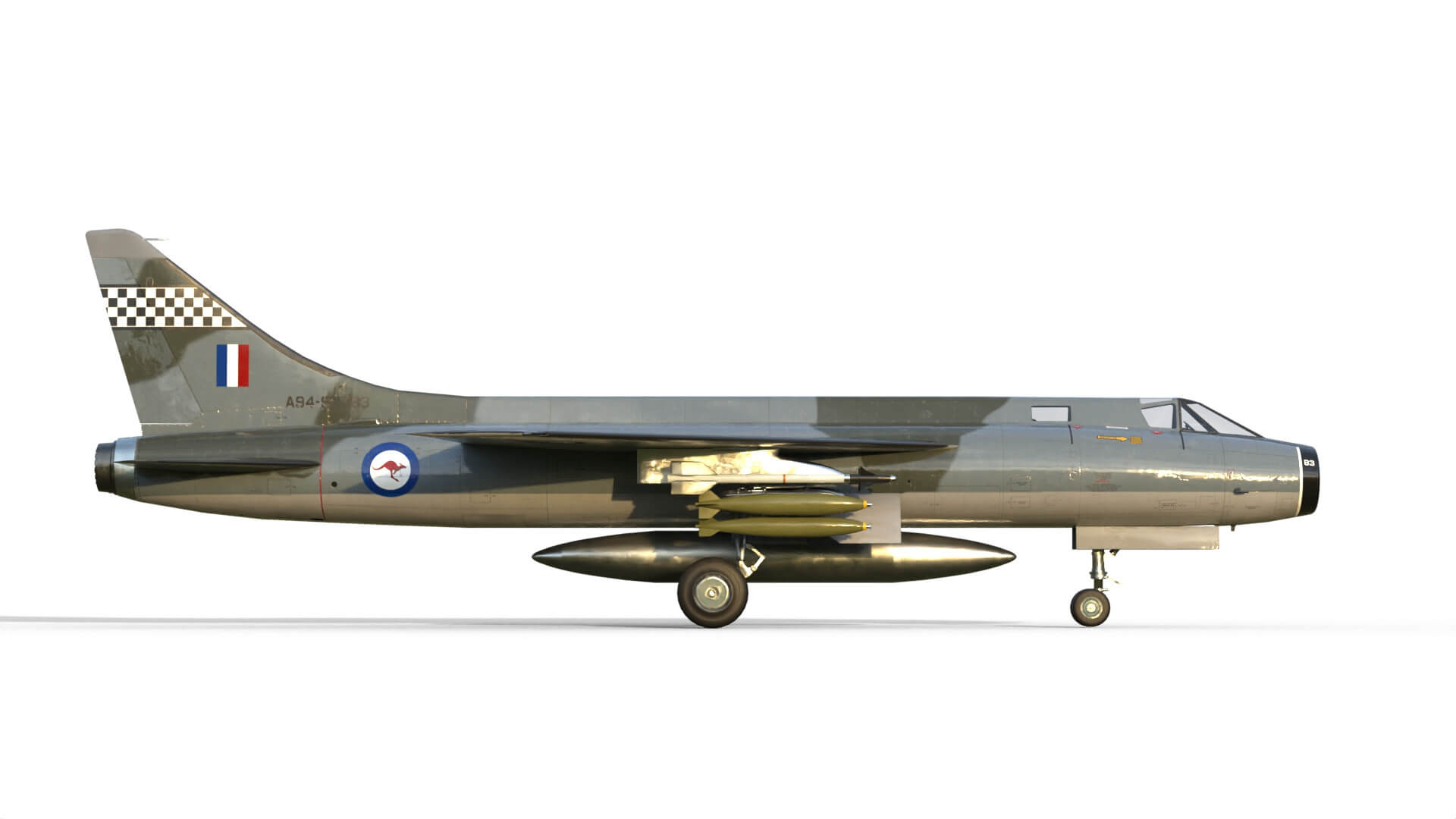 Commonwealth CA-23 Fighter 3D Model by citizensnip