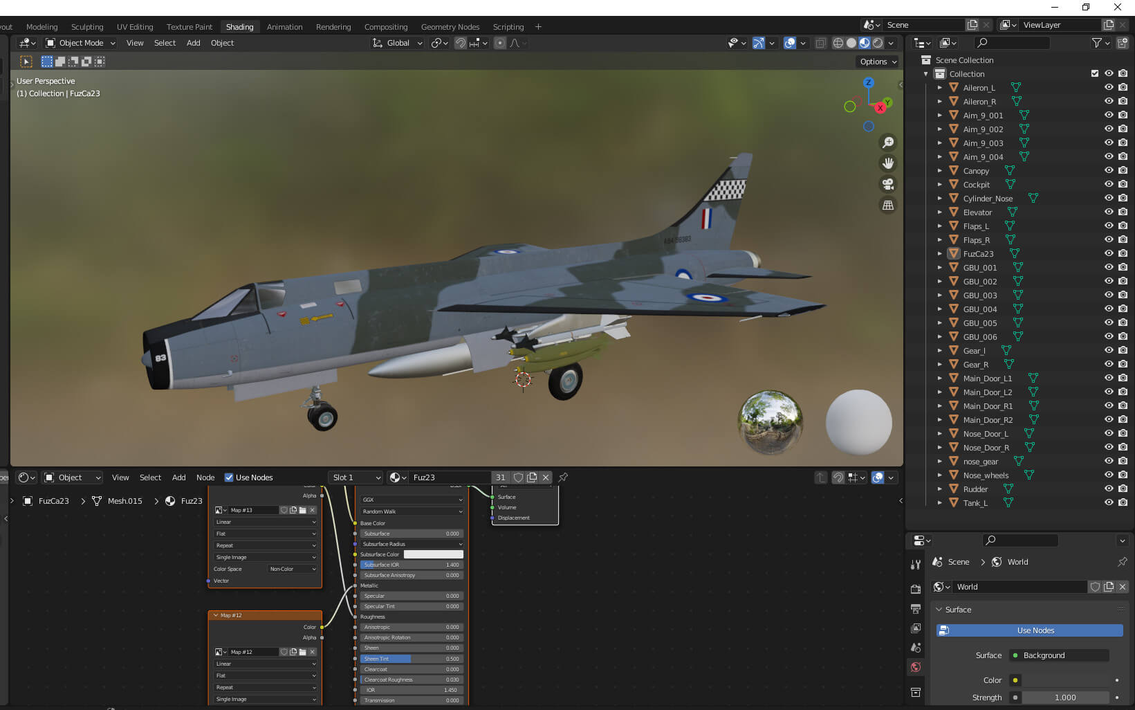 Commonwealth CA-23 Fighter 3D Model by citizensnip