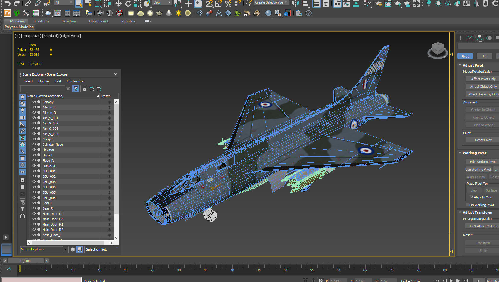 Commonwealth CA-23 Fighter 3D Model by citizensnip