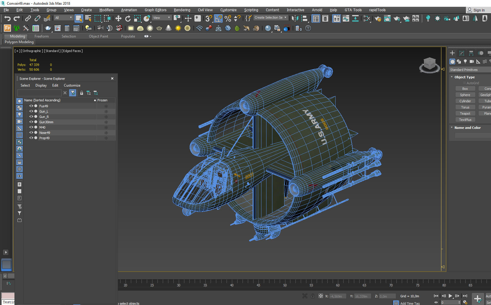 Convair Model 49 by citizensnip