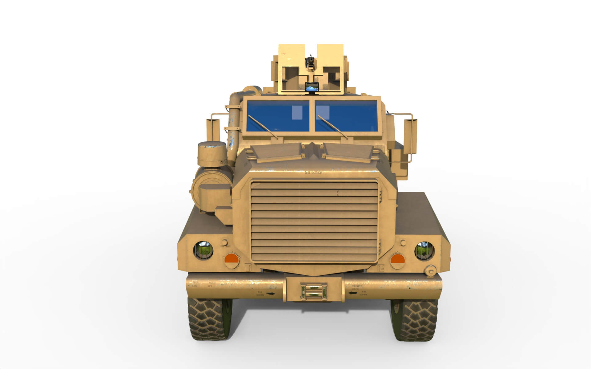 Cougar 6x6 MRAP - 3D Model by citizensnip