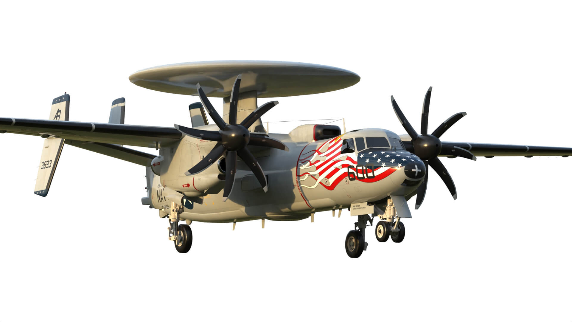 E-2 Hawkeye 3D Model by citizensnip