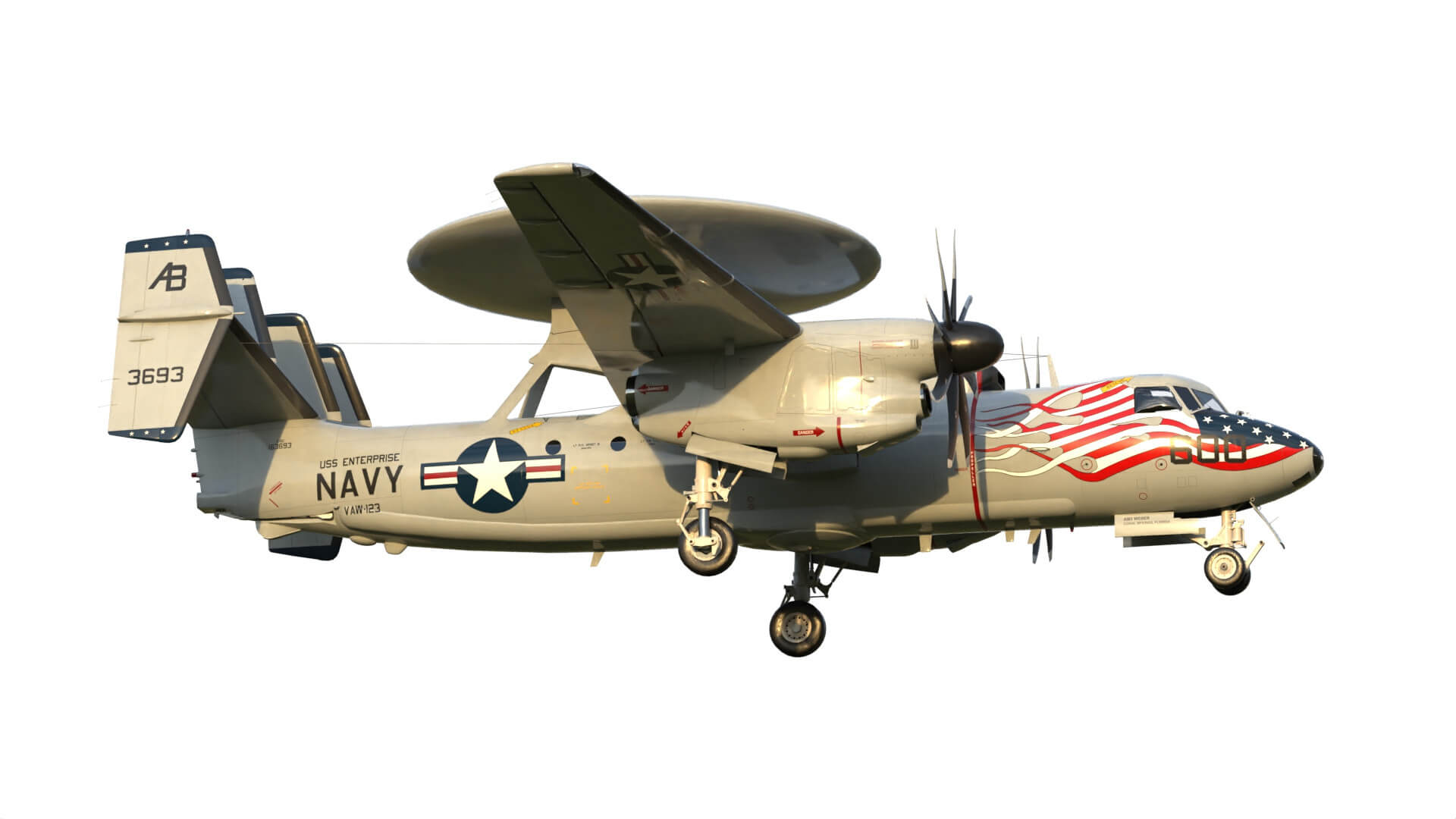 E-2 Hawkeye 3D Model by citizensnip